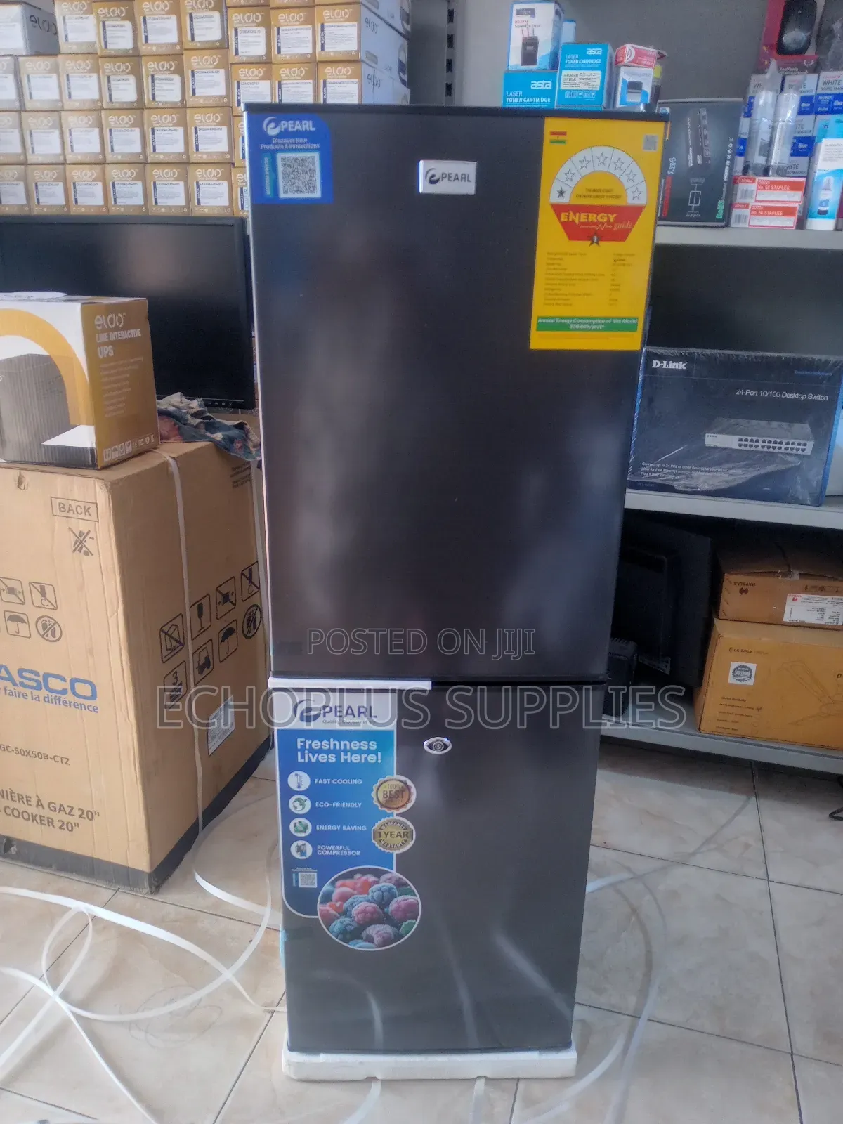 Pearl 2 Door Fridge/102 Liters /Bottom Freezer in Kumasi Metropolitan ...