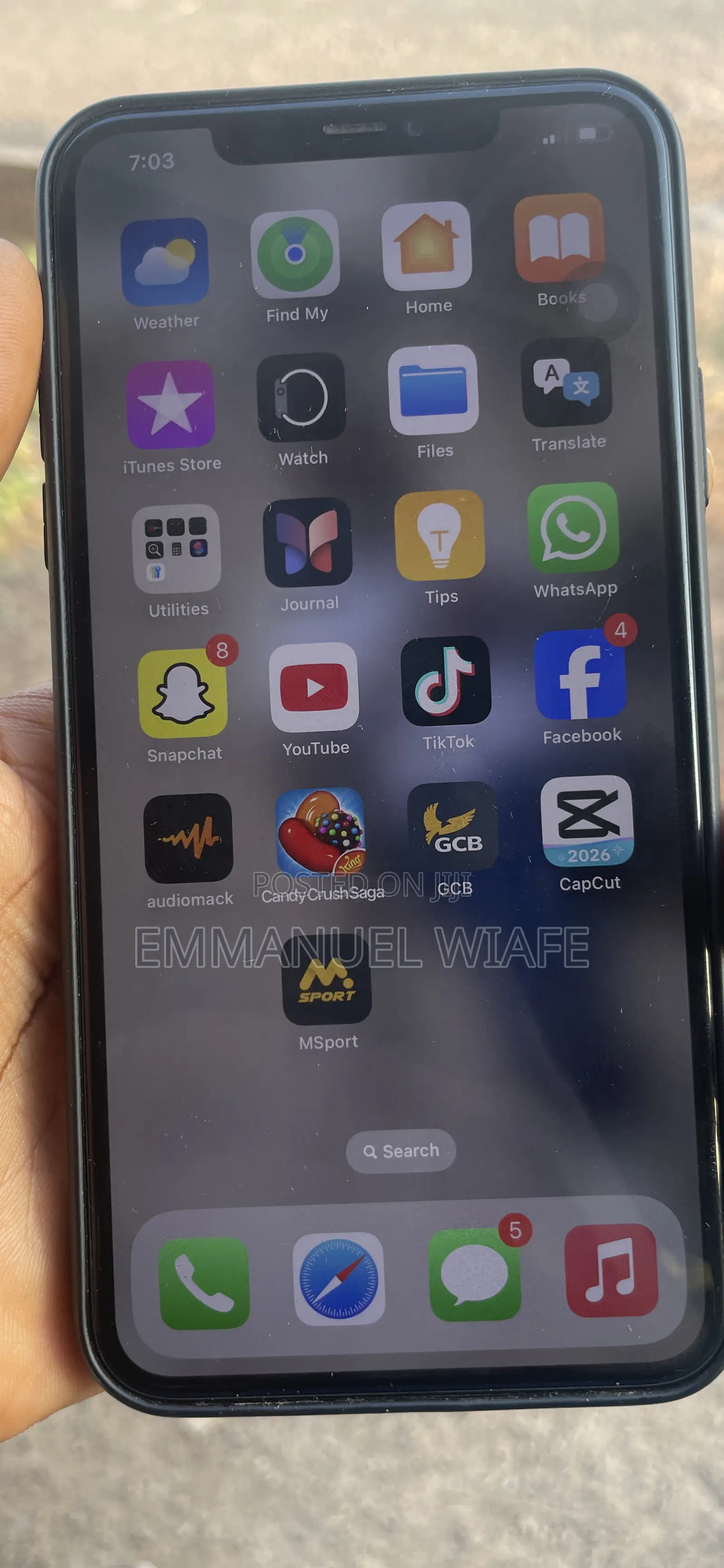 Apple iPhone 11 Pro Max 64 GB Black in Kumasi Metropolitan - Mobile ...