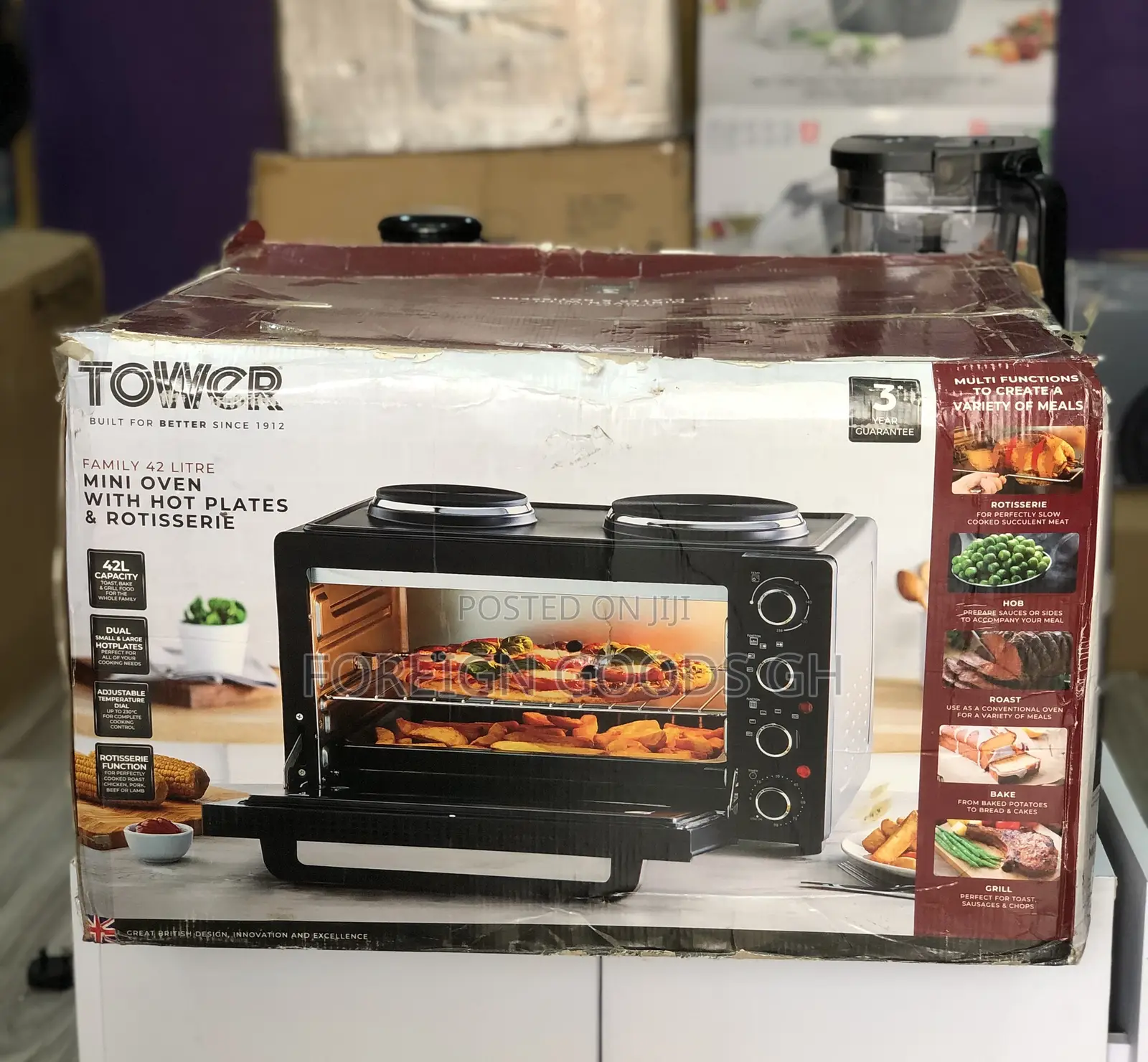 Tower 42l Mini Oven With Hot Plates. in North Legon - Kitchen ...