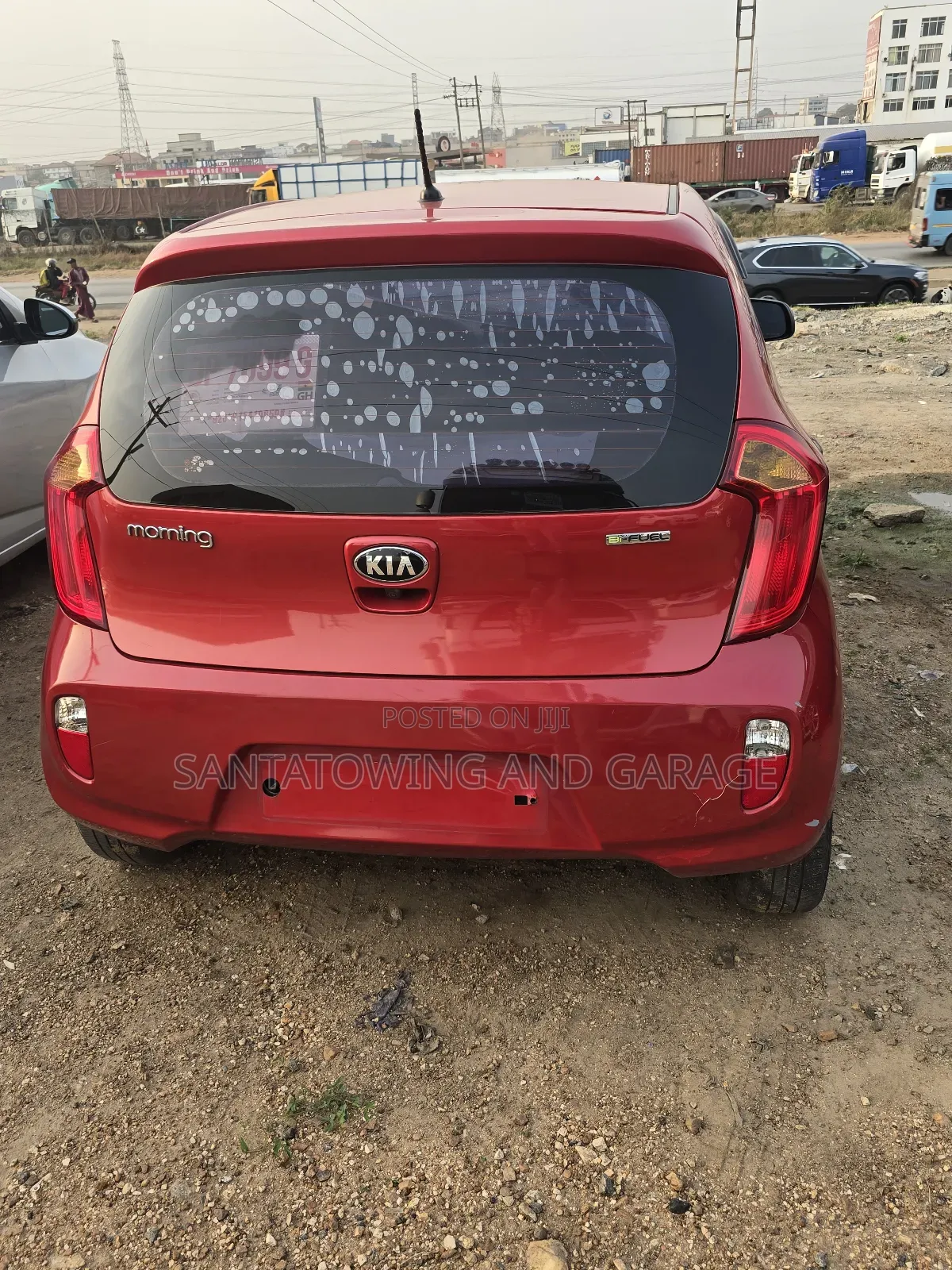 Kia Morning 2014 Red in Spintex - Cars, Nana Opoku Antwi | Jiji.com.gh