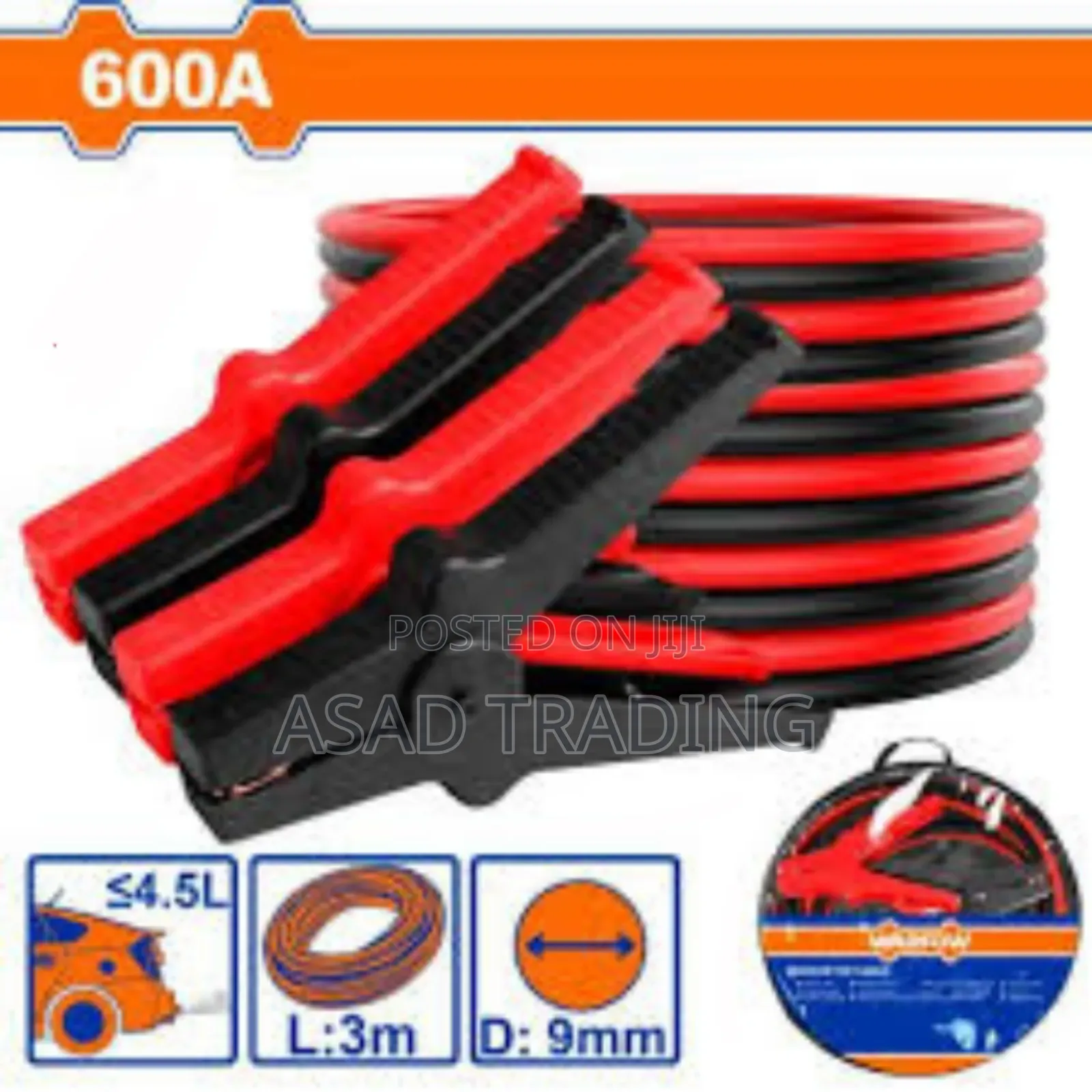 Booster Cable Jumper Cable 600a (Wbtc1902) in Accra Metropolitan ...