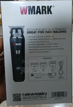 Wmark Rechargeable Balding Clipper in Accra Metropolitan - Tools ...