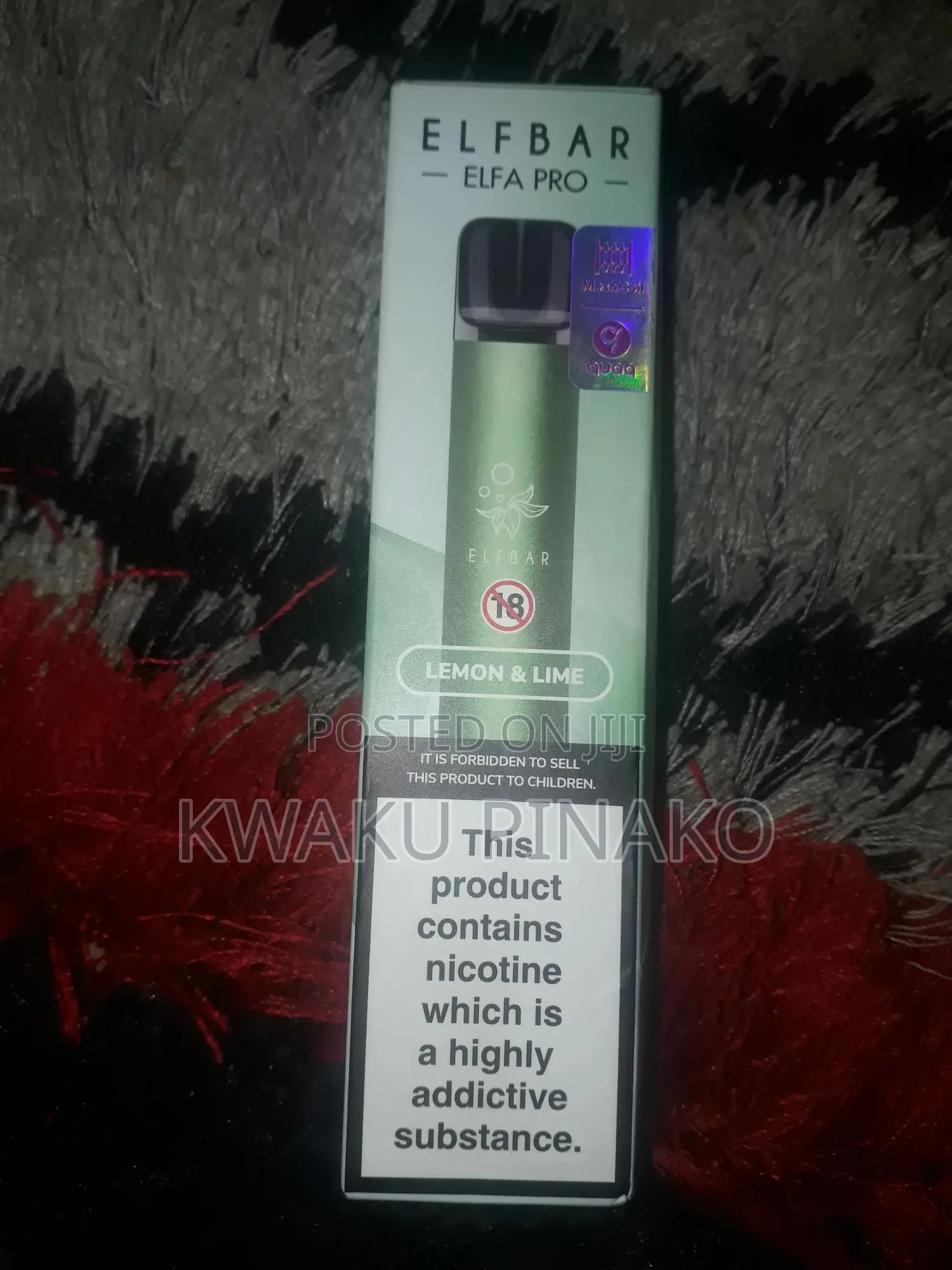 Elf Bar Pro Prefilled Rechargeable Vape For Sale in Spintex - Smoking ...