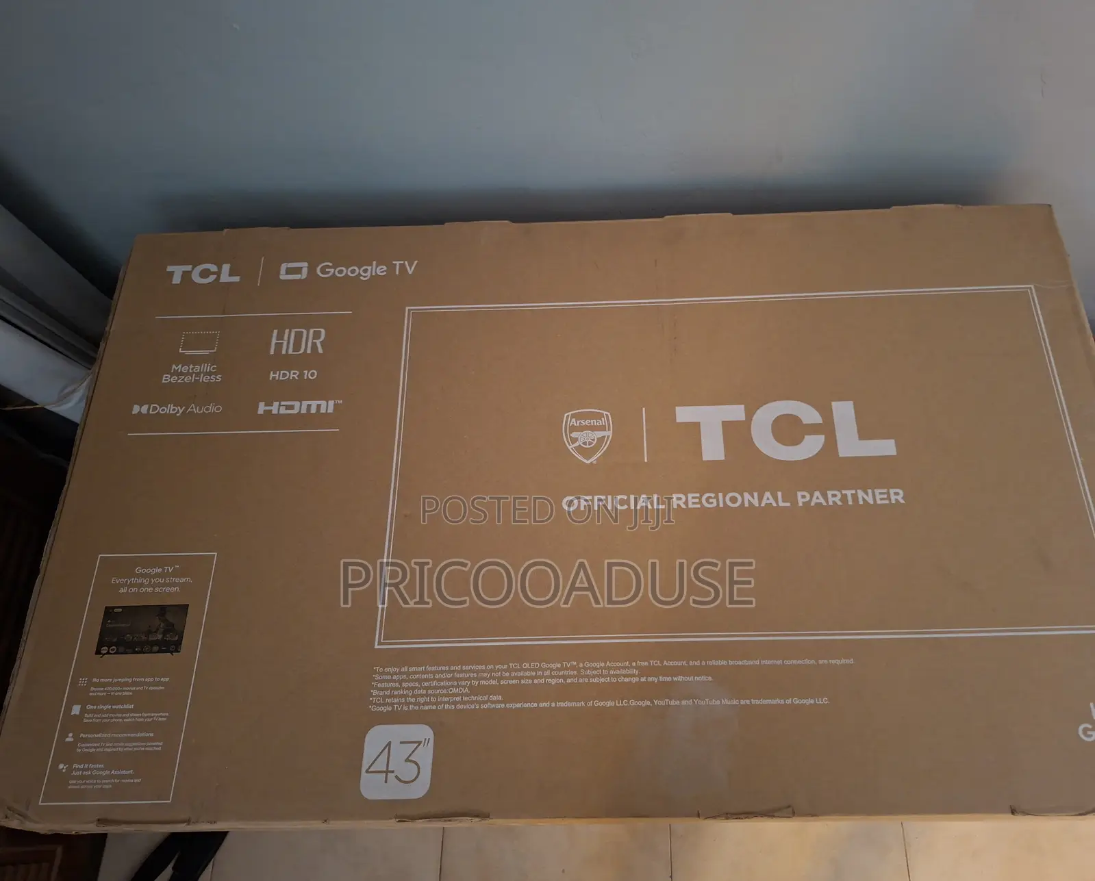 TCL 43" Qled Google Tv in Kumasi Metropolitan - TV & DVD Equipment ...