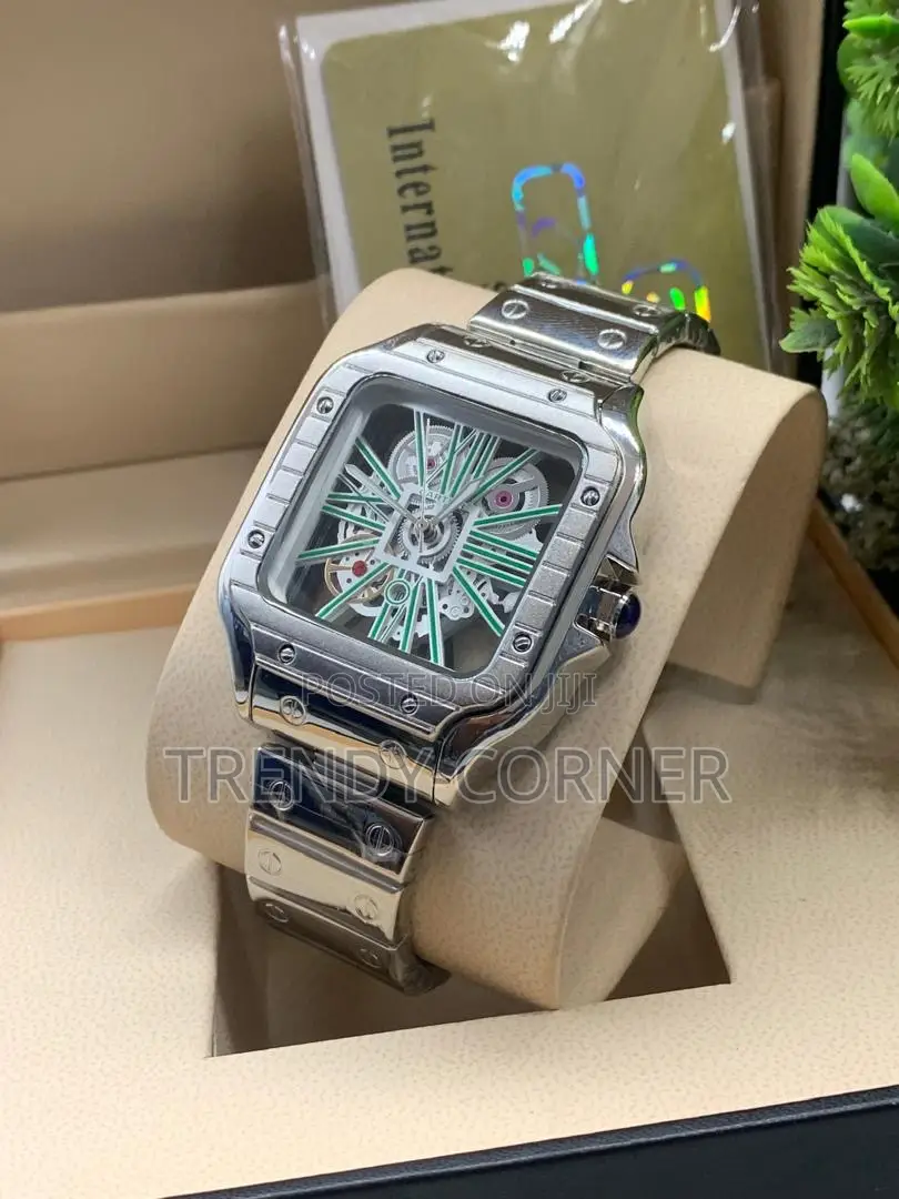 Cartier Santos De Cartier Skeleton Watch in Ga West Municipal - Watches ...