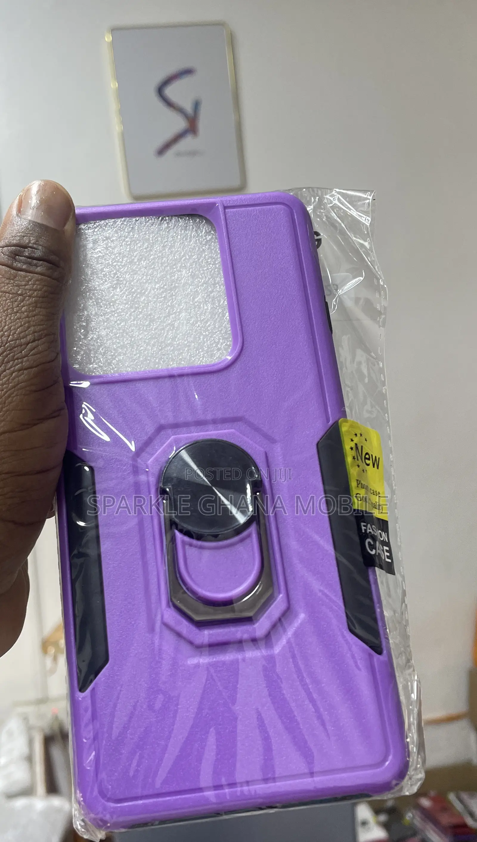 Motorola Moto Edge 2025 Protective Phone Case (Purple Black) in Circle ...