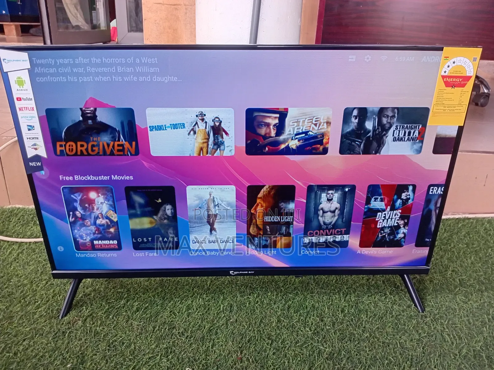 32" Tv Smart Frameless Dolphine Bay 32"Tv Android in Accra Metropolitan ...