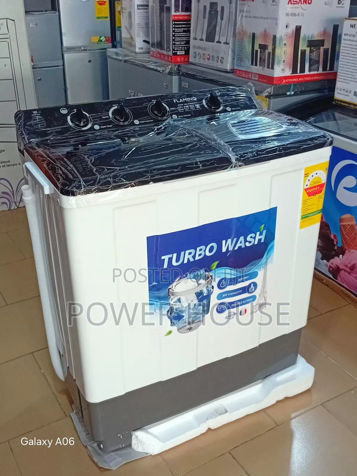 Simple Wash Flamino Washing Machine Twin Tub Washing Machine Cool in ...