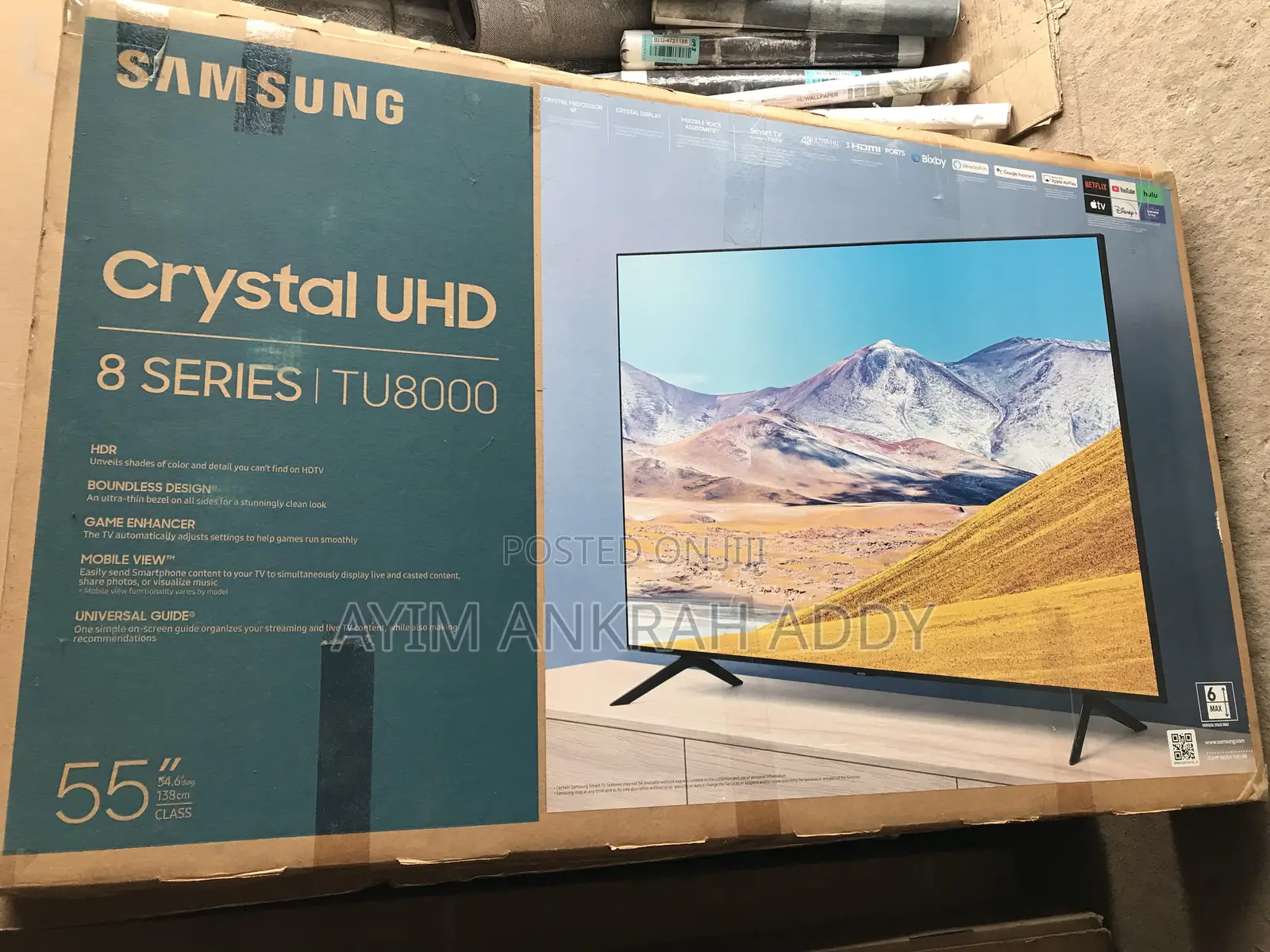 Samsung Crystals Uhd 8 Series Tu8000 in Lapaz - TV & DVD Equipment ...