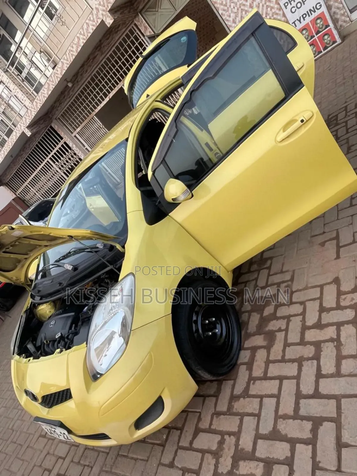 Toyota Vitz 1.3 FWD 5dr 2010 Yellow in Tema Metropolitan - Cars, Kisseh ...
