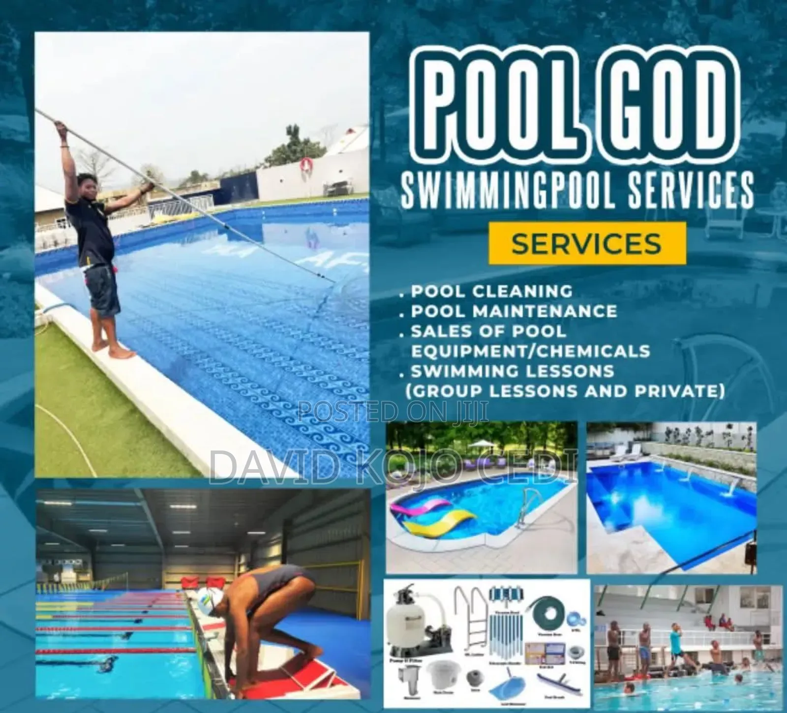 Pool Cleaning in Adenta - Cleaning Services, David Poolgod | Jiji.com.gh
