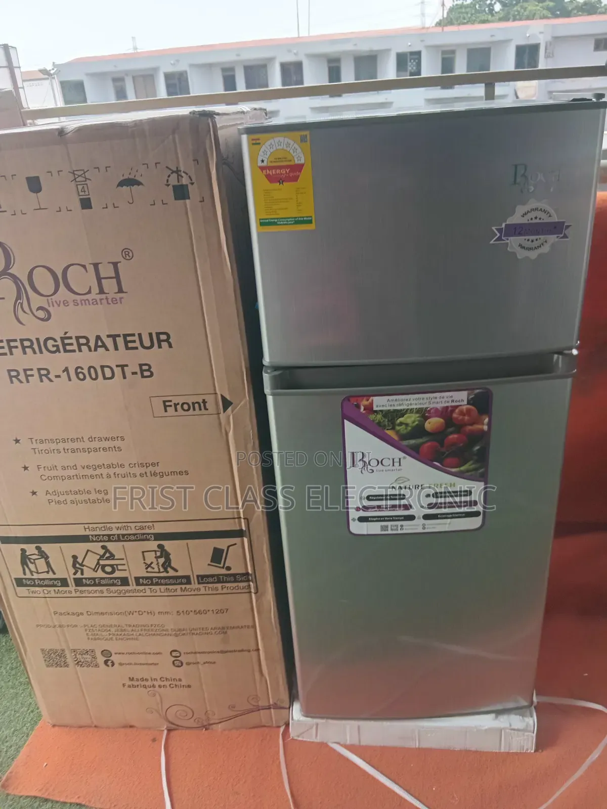 High Performance Home Refrigerator 160dt-B Roch Refrigerator in Accra ...