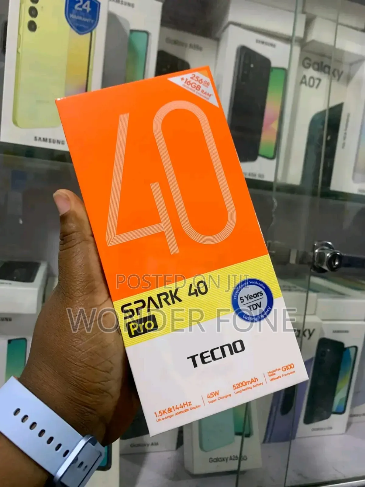 New Tecno Spark 40 Pro 256 GB Black in Accra Metropolitan - Mobile ...