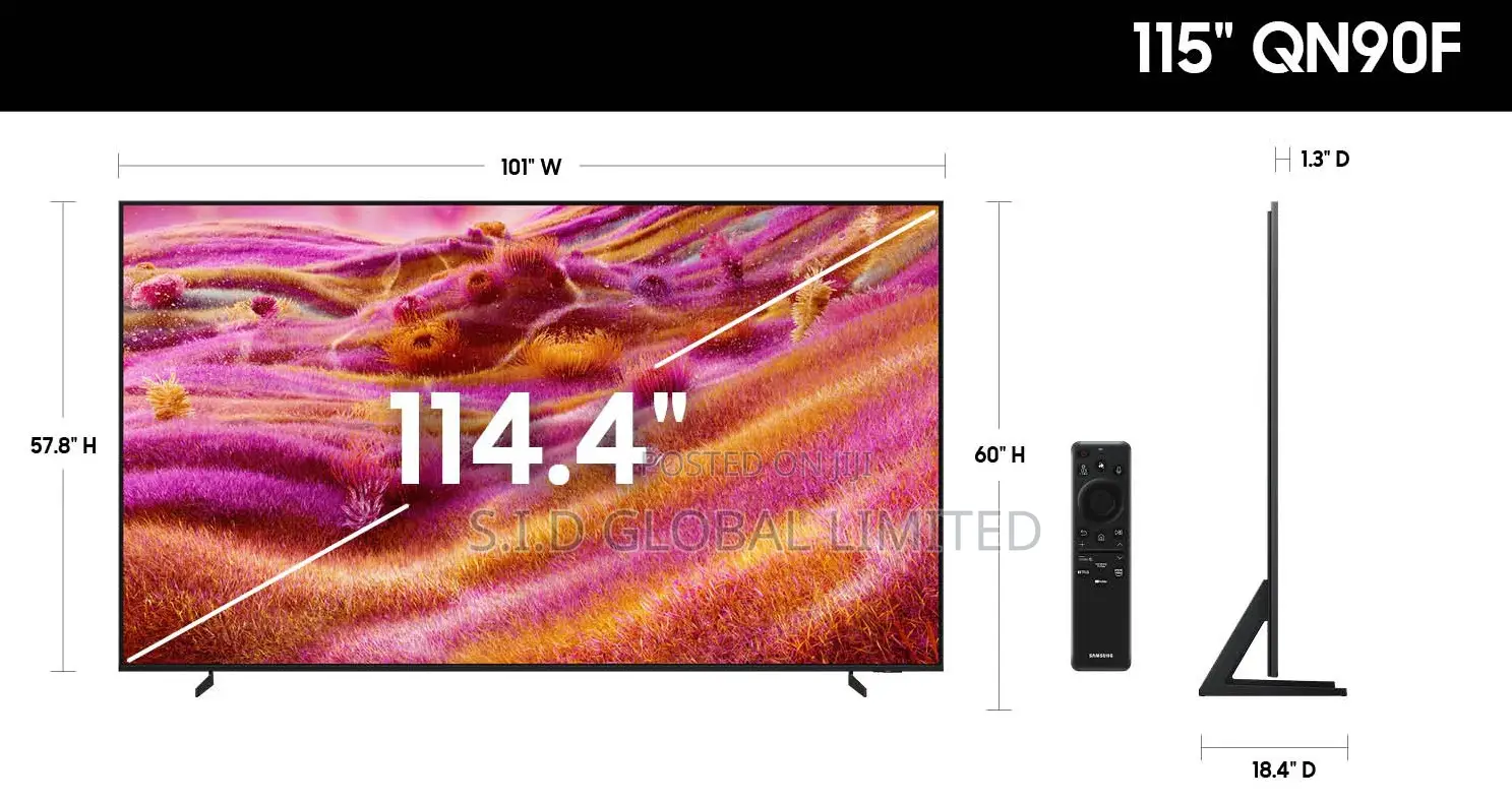 Samsung - 115” Class Qn90f Tv in Accra New Town - TV & DVD Equipment ...