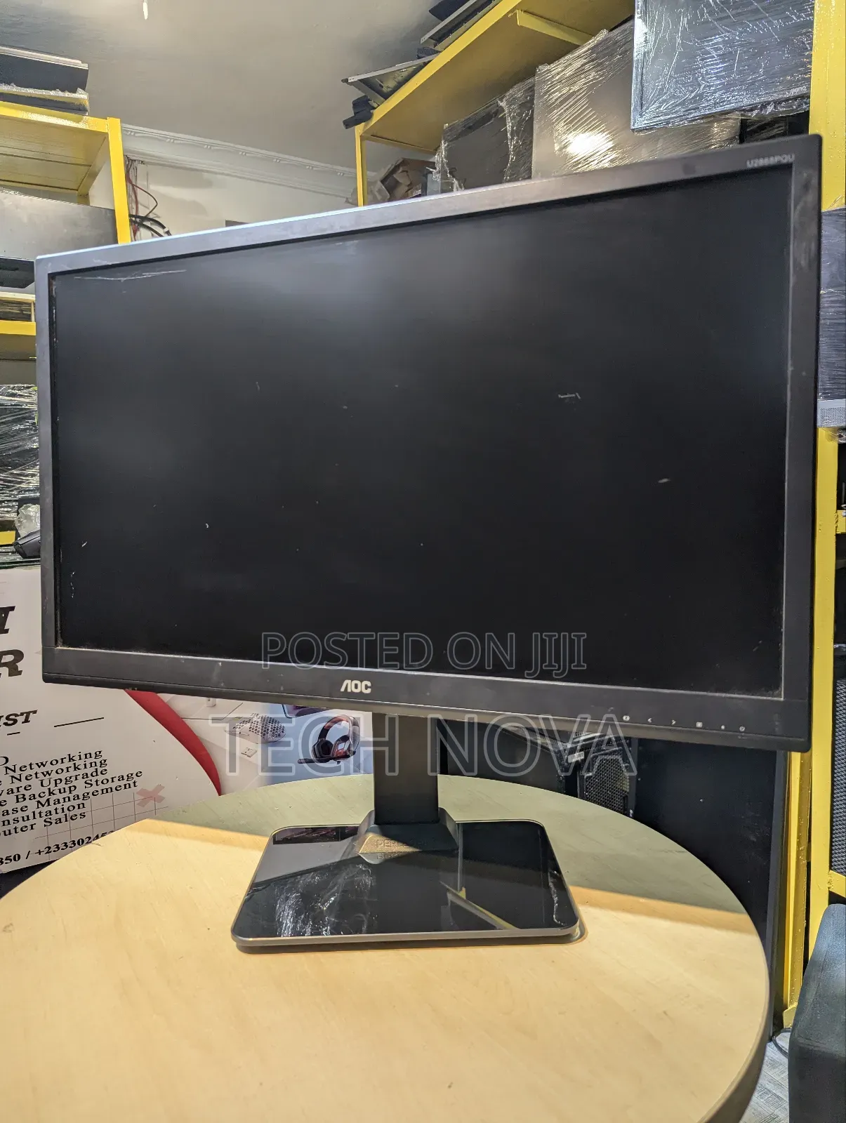 Aoc U2868pqu Black 28” 1 Ms Ultra Hd Monitor Built-in Speakers in Lapaz ...