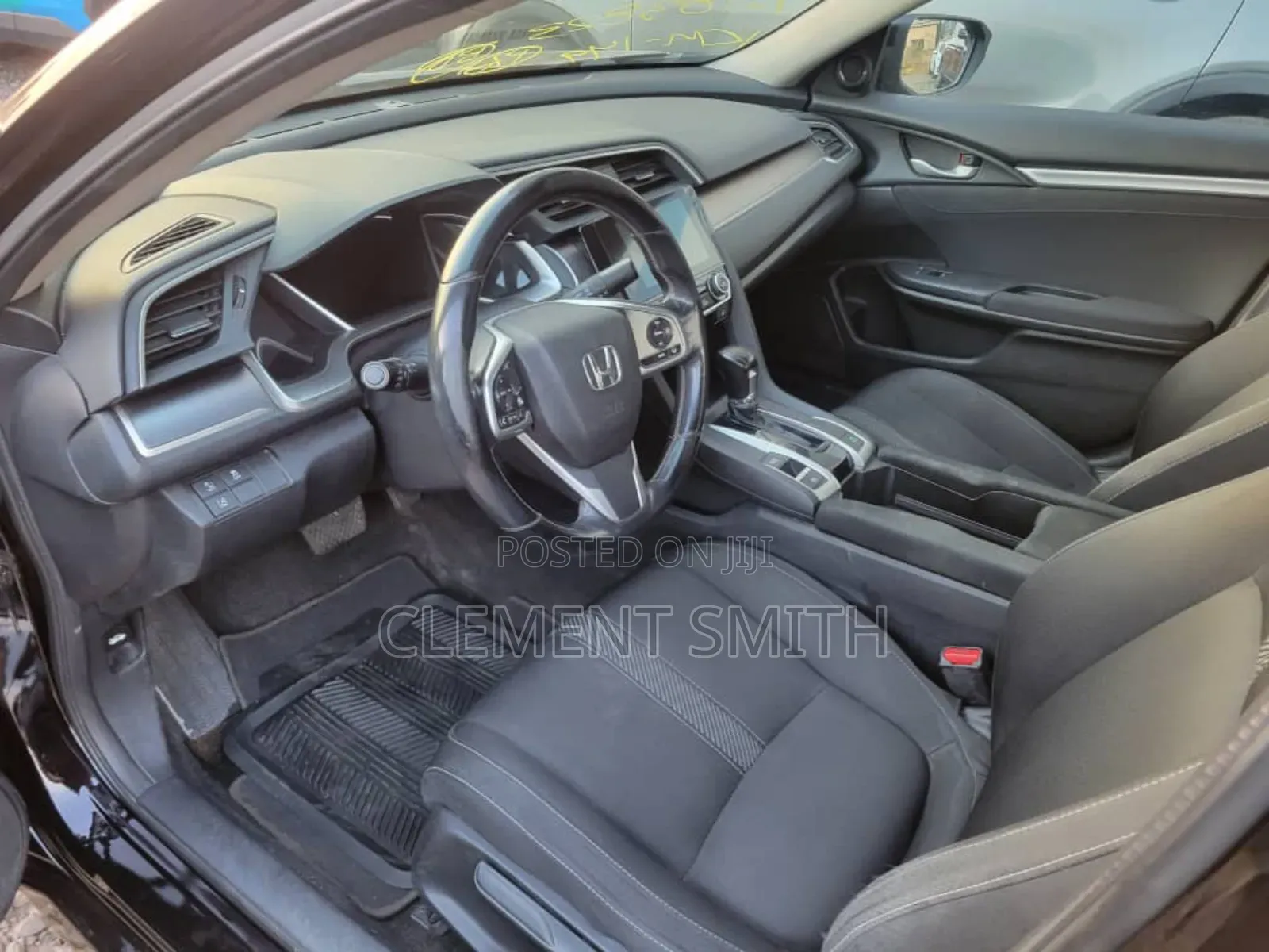 Honda Civic EX-L 2dr Coupe (1.5L 4cyl) 2016 Black in Burma Camp - Cars ...