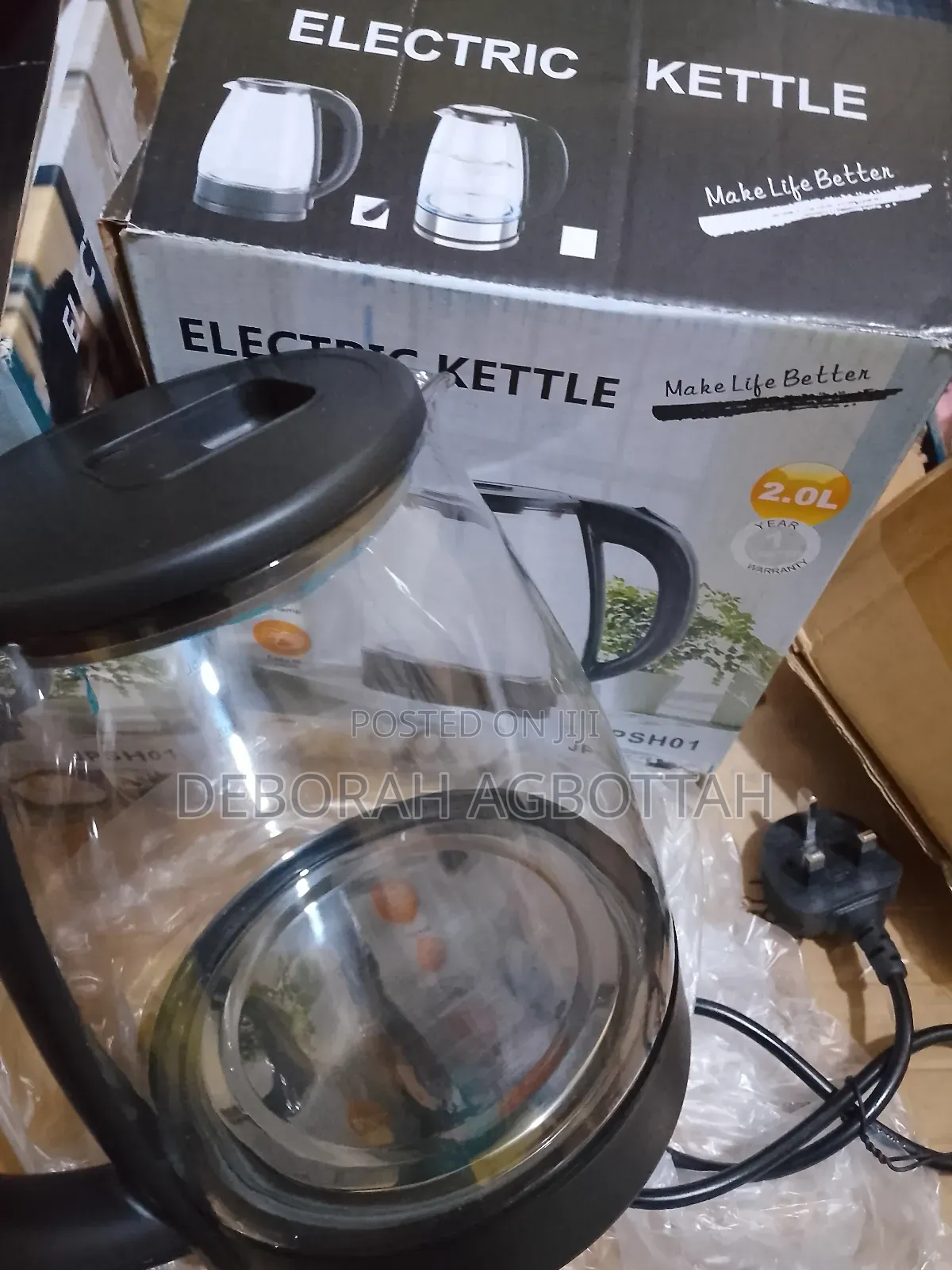 Glass Electric Kettle in Ablekuma - Kitchen Appliances, Deborah ...