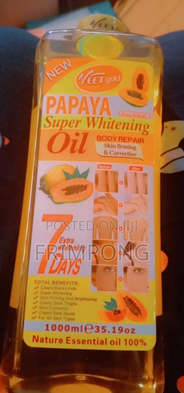 Papaya Face and Body Oil in Madina - Face Care, Frimpong Tony | Jiji.com.gh