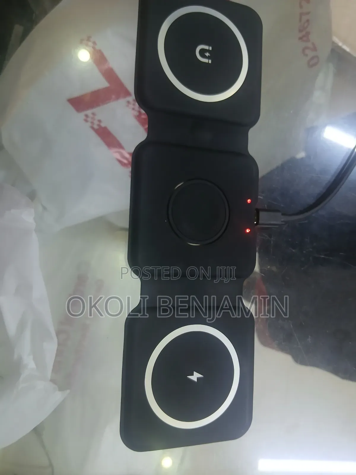 3 in 1 Wireless Charger in Circle - Accessories for Phones & Tablets ...