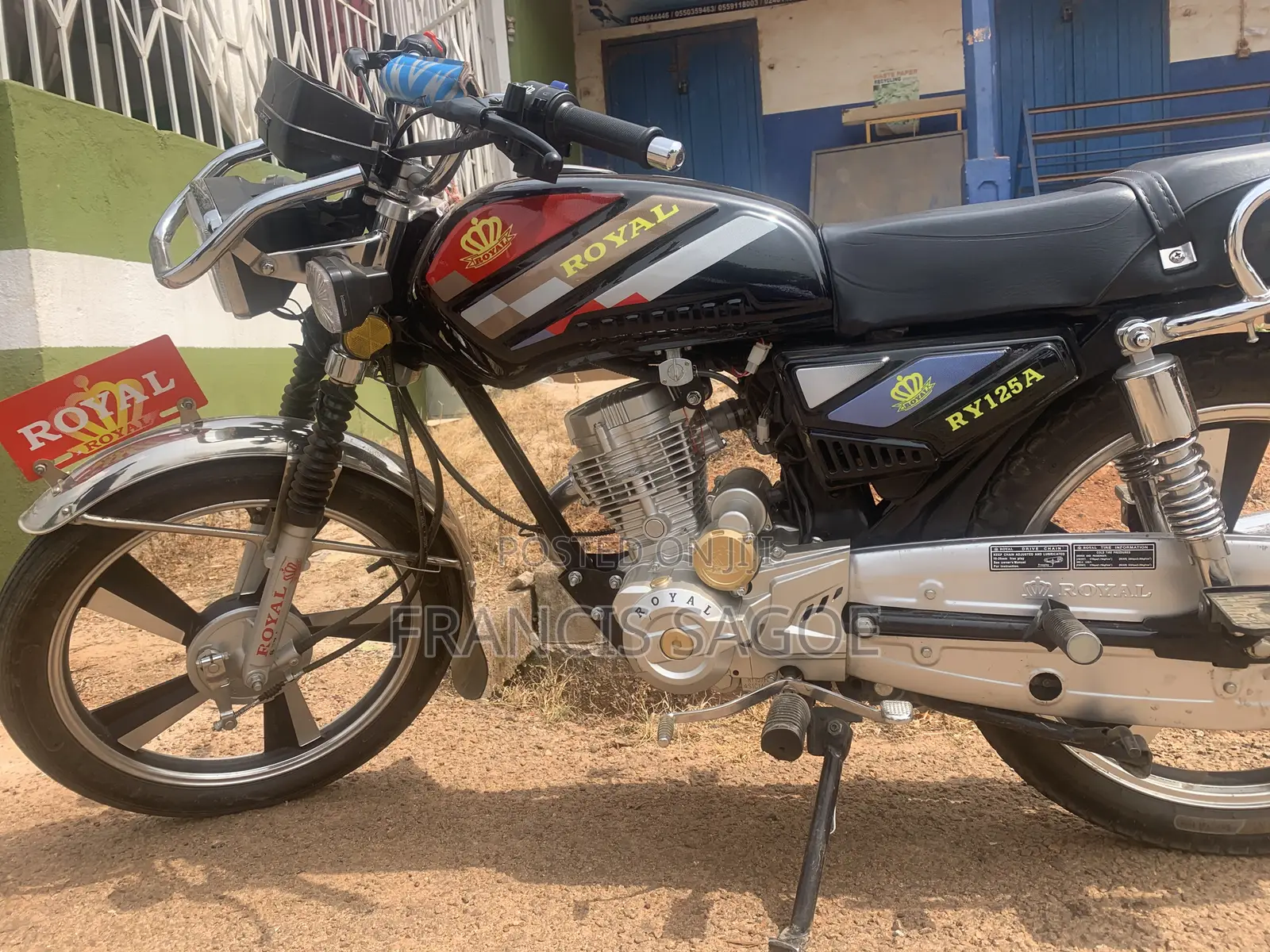 Royal RY125 2024 Black in Sefwi-Wiawso - Motorcycles & Scooters ...