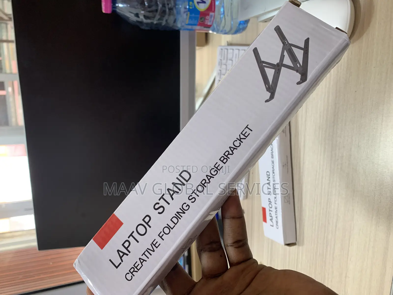 Adjustable Laptop Stand in Circle - Computer Accessories , Maav Global ...