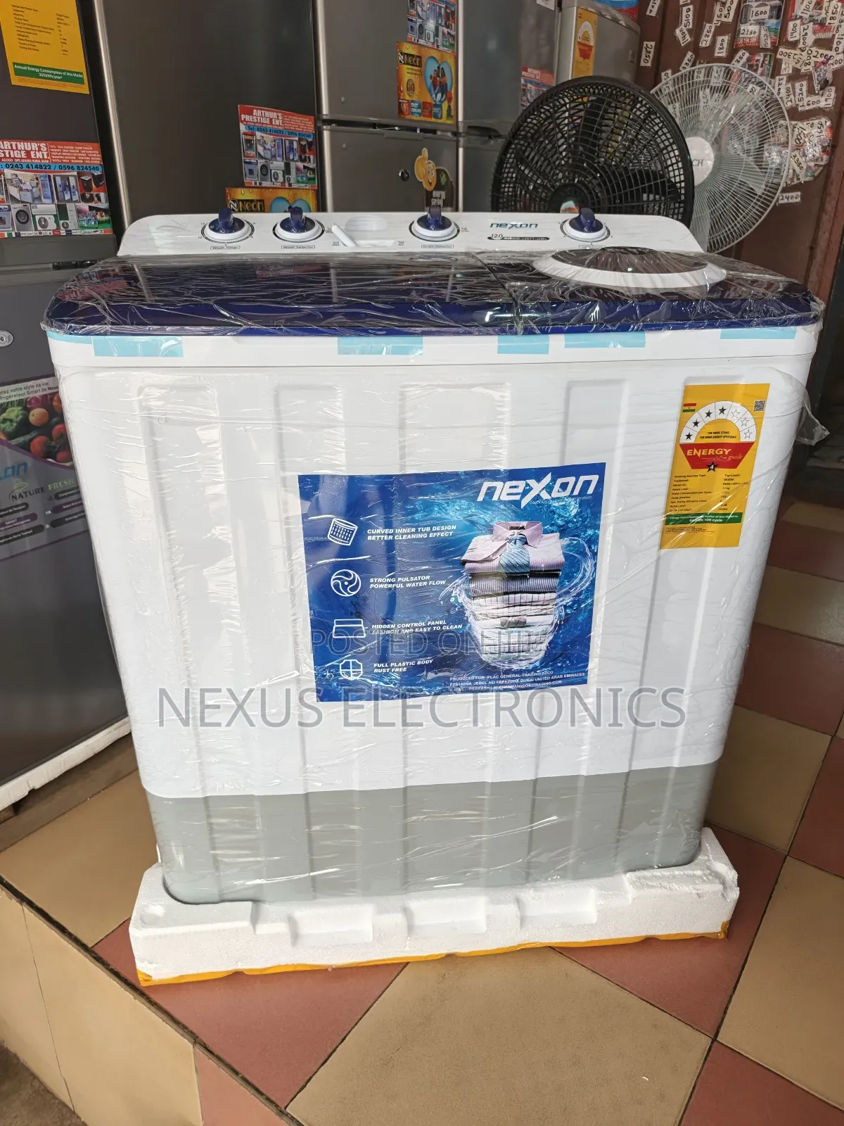 Brand New Nexon 12kg Twin Tub Washing Machine. in Kumasi Metropolitan ...