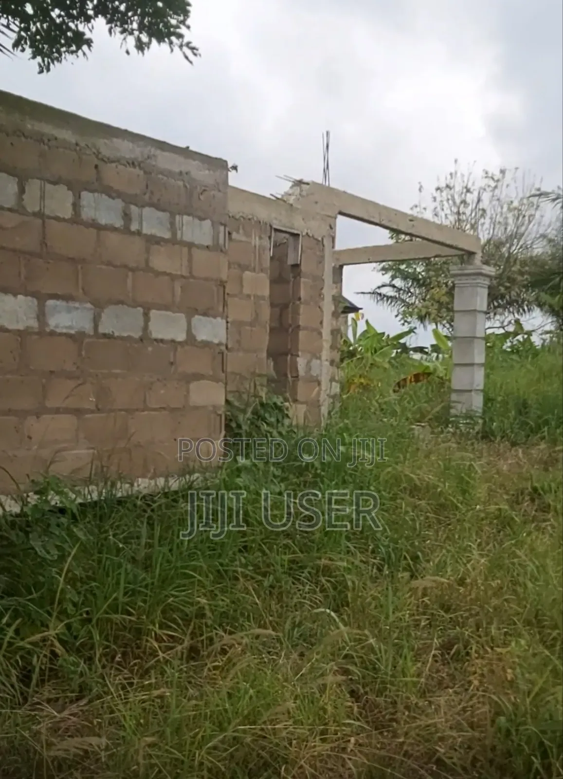 2 Bedroom House on 1 Plot of Land (Lentil Level) at Nsawam Adoagyiri in ...