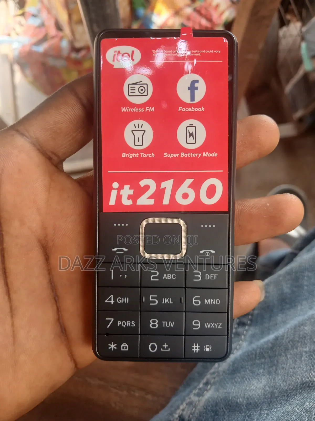 New Itel it2160 Black in Madina - Mobile Phones, Shadrach Dankwa | Jiji.com.gh