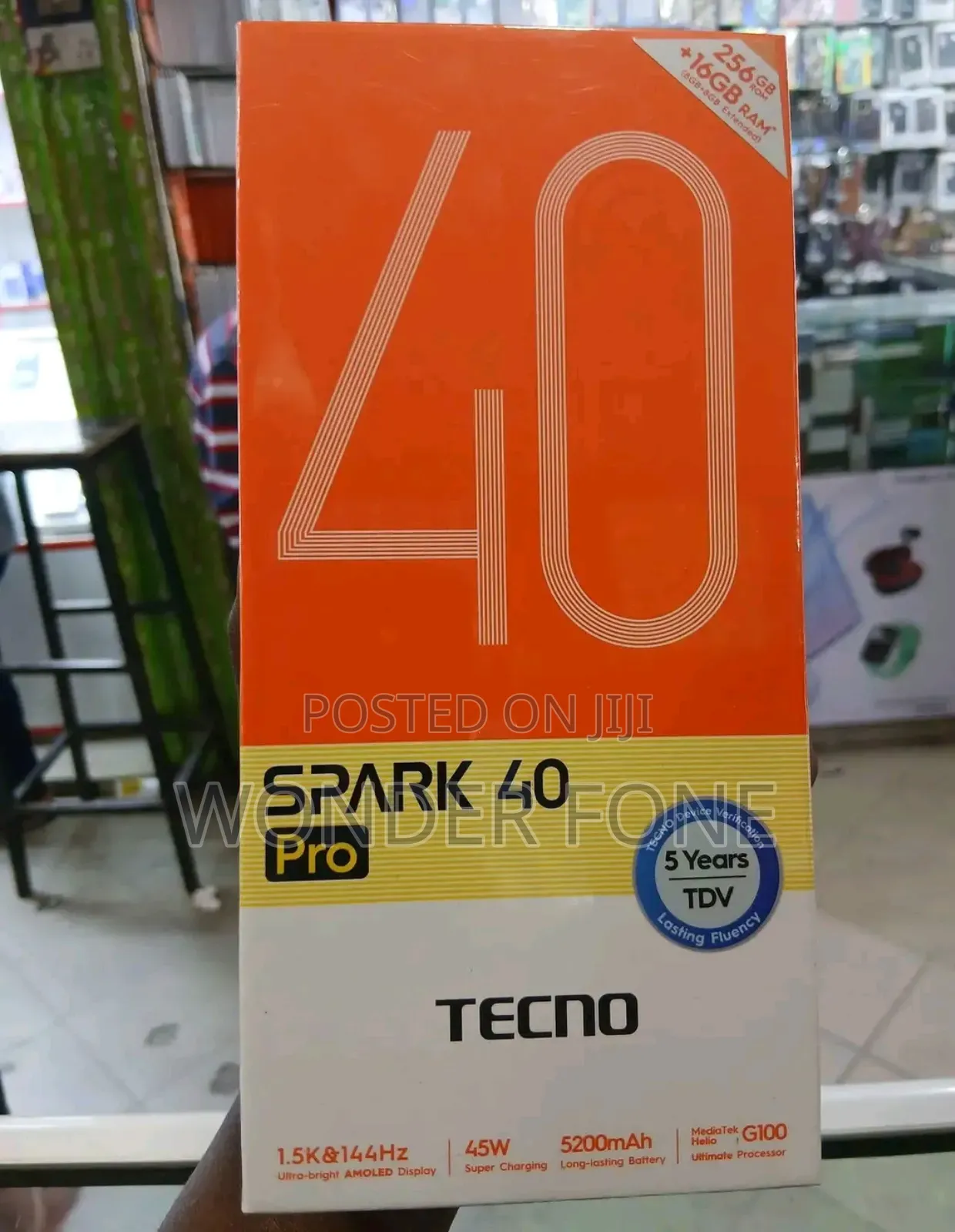 New Tecno Spark 40 Pro 256 GB Black in Accra Metropolitan - Mobile ...