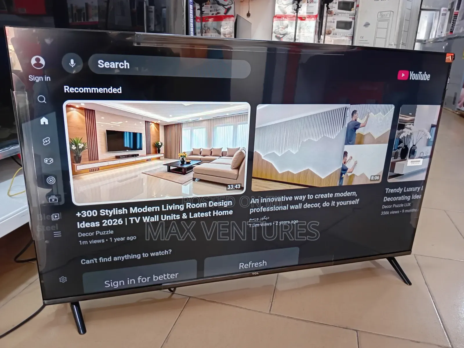 TCL 50” Smart Tv – Ultra Hd Crystal Display 50" Tv in Accra ...