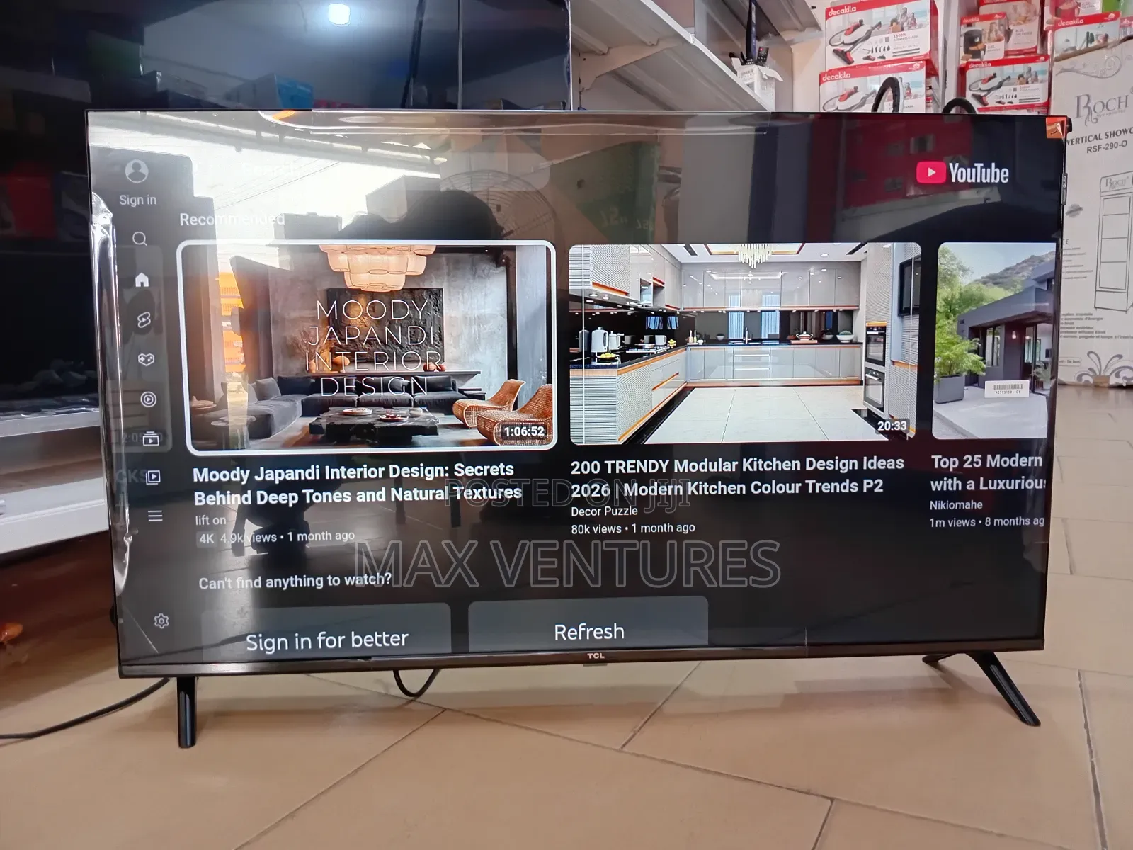 Brand New TCL 50” Smart Tv – Wi-Fi Enabled in Accra Metropolitan - TV ...