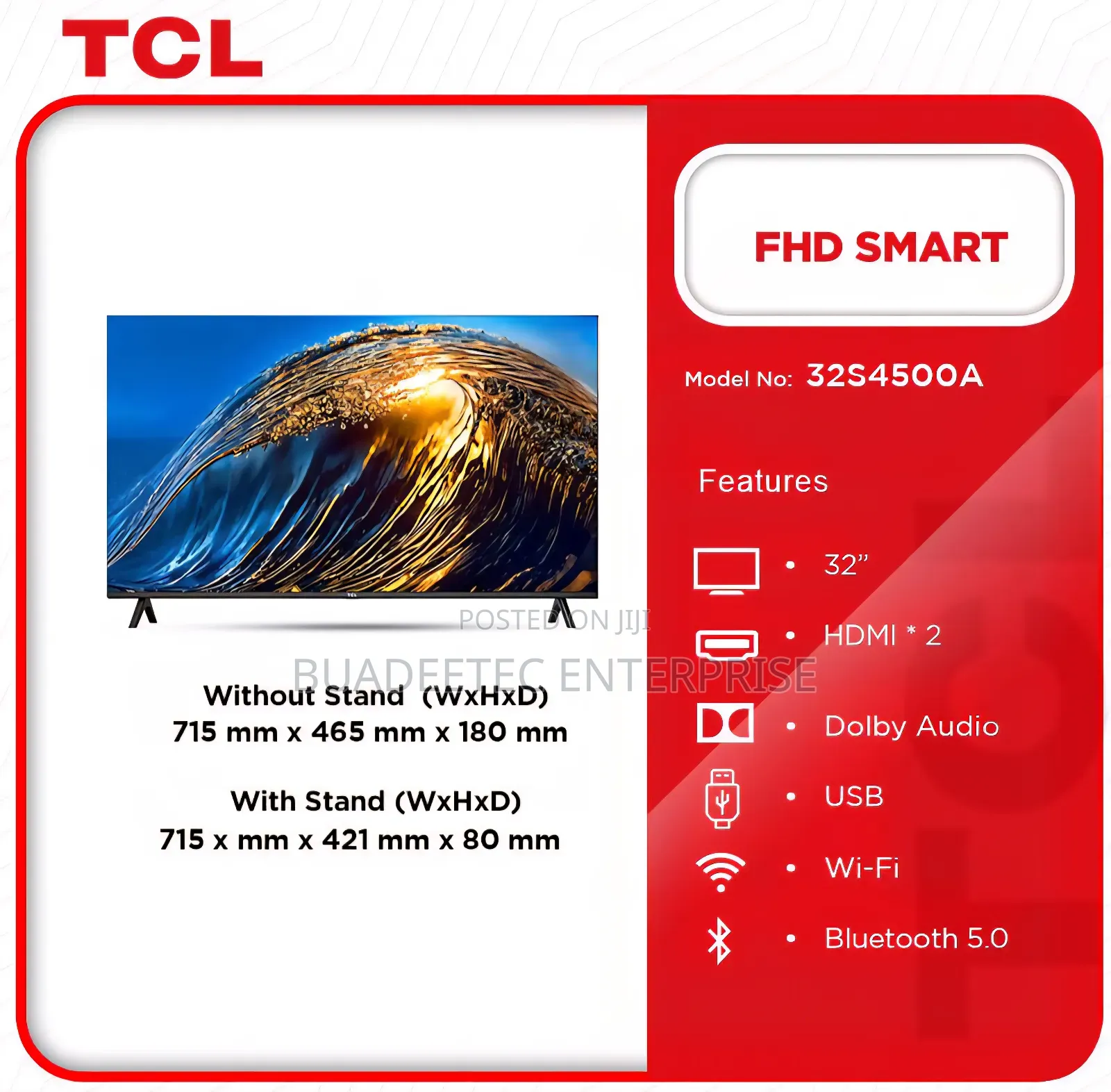 Tcl 32′′ Fhd Smart Android Television in Awoshie - TV & DVD Equipment ...
