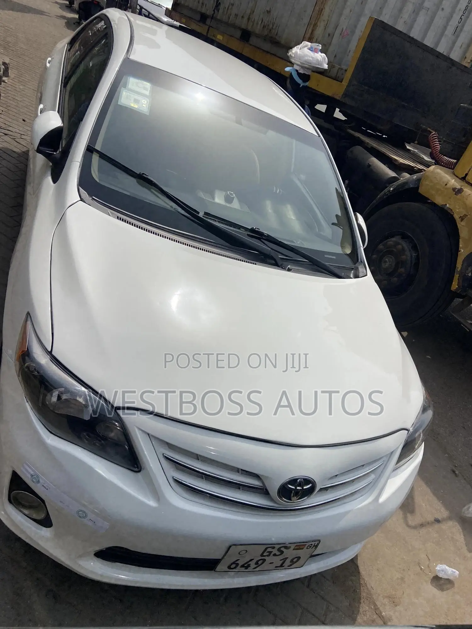 Toyota Corolla L 4-Speed Automatic 2013 White in Accra Metropolitan ...