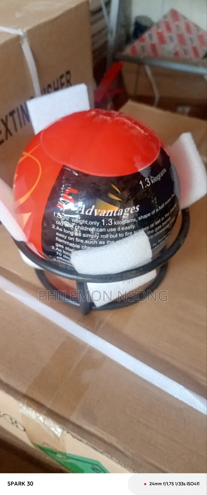 Afo(Auto Fire Off) Extinguisher Ball. in Kaneshie - Safety Equipment ...