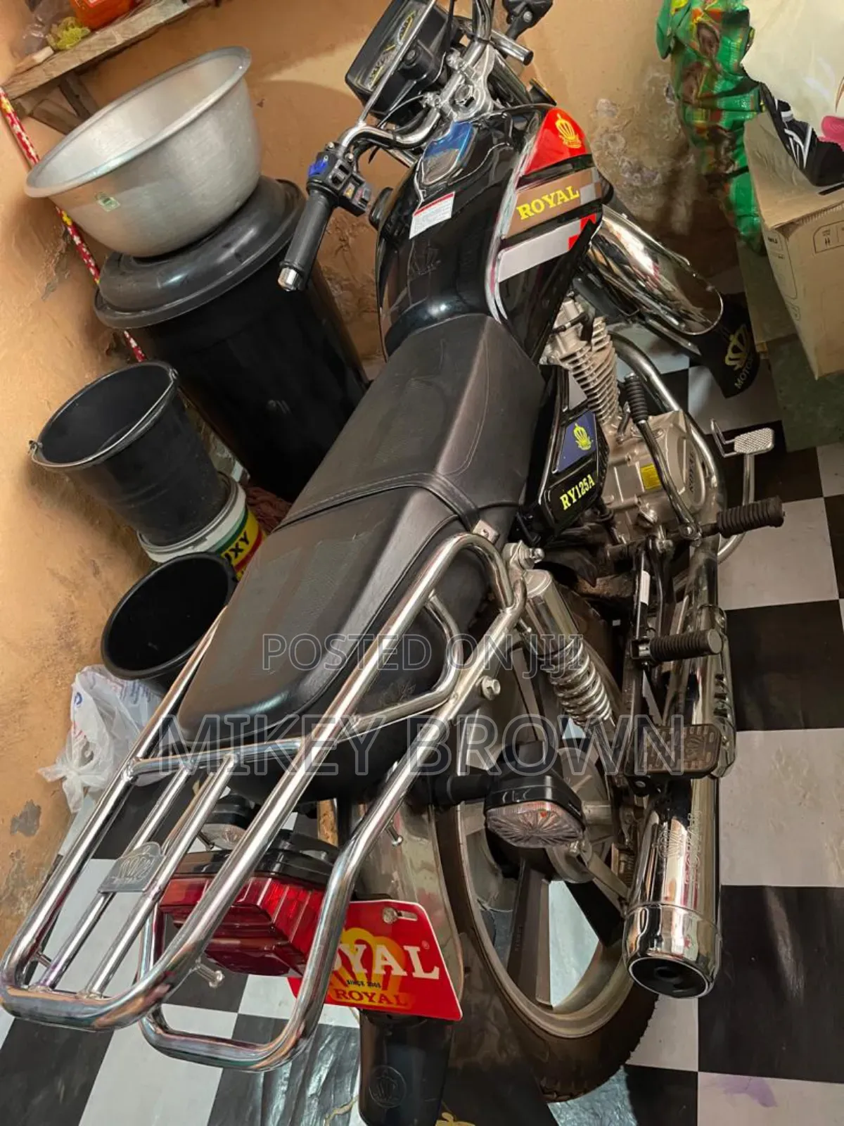 New Royal RY125 2025 Black in Lapaz - Motorcycles & Scooters, Mikey ...