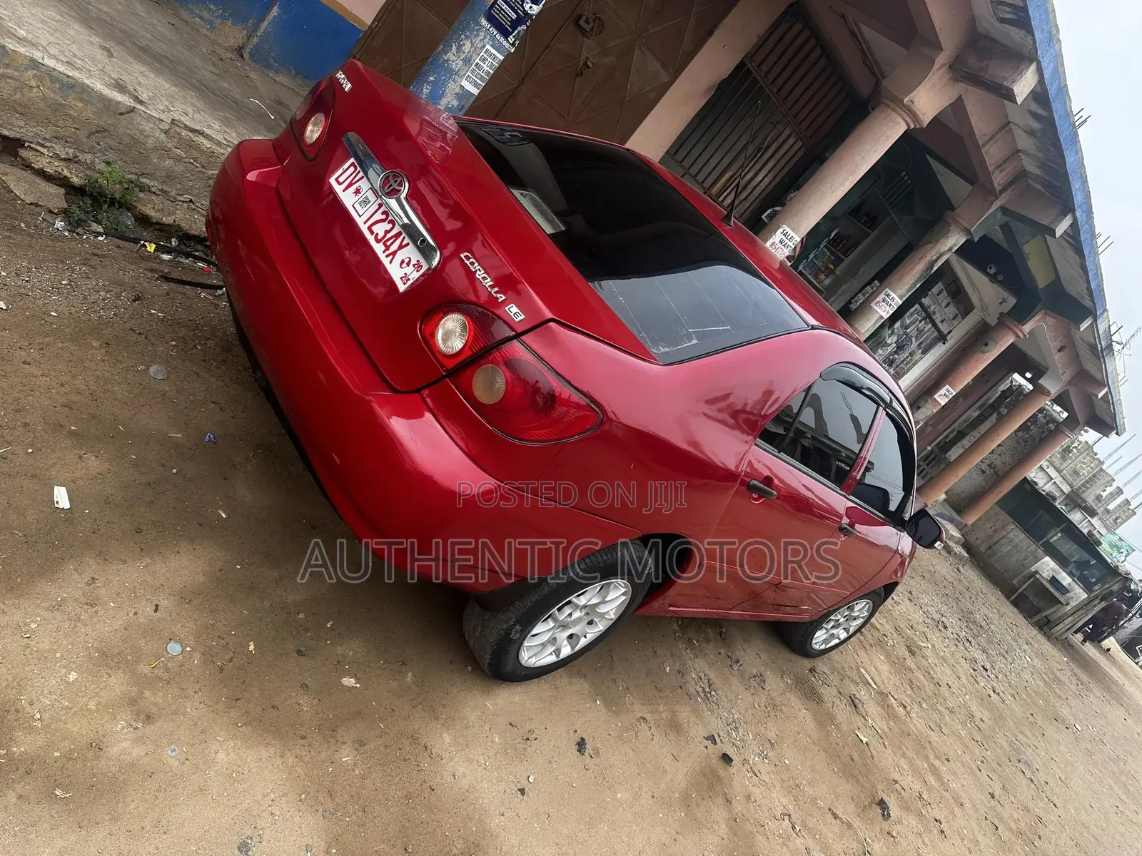 Toyota Corolla 2008 Red in Kasoa - Cars, Abraham Quansah | Jiji.com.gh