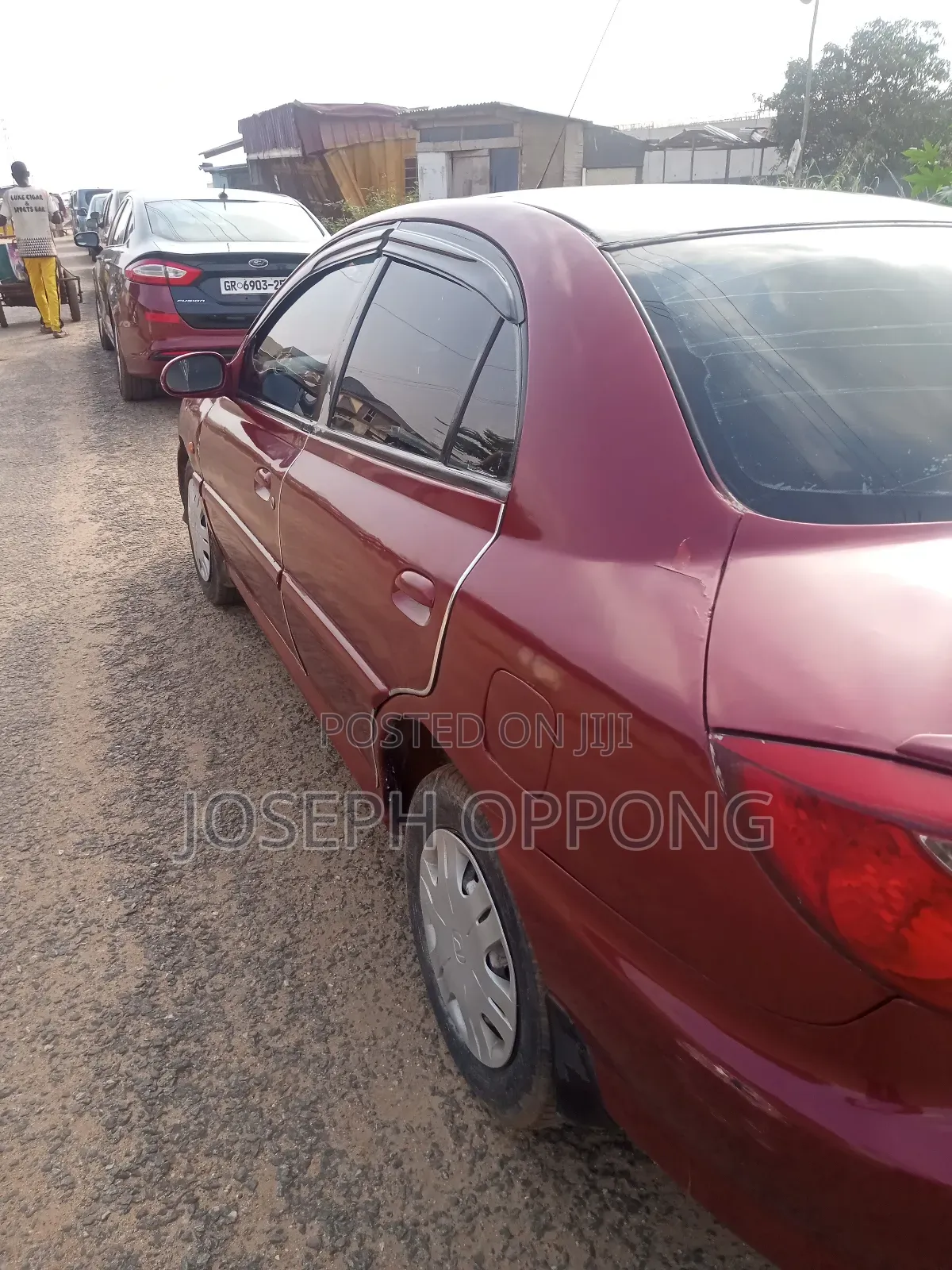 Kia Rio Base 2002 Red in East Legon - Cars, Joseph Oppong | Jiji.com.gh