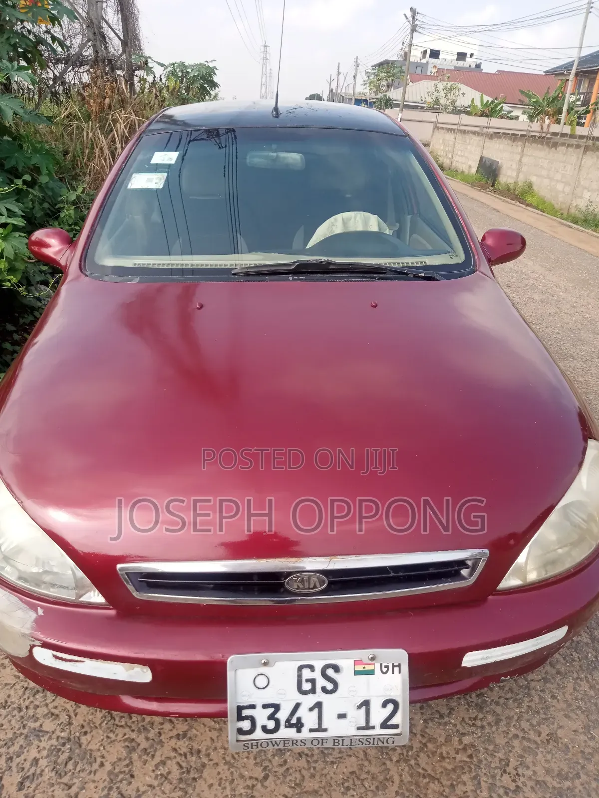 Kia Rio Base 2002 Red in East Legon - Cars, Joseph Oppong | Jiji.com.gh