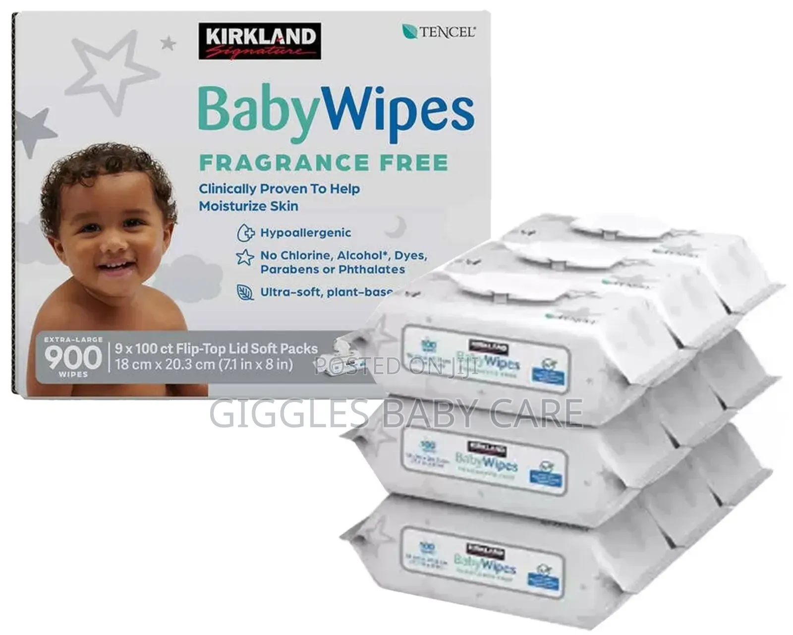 Kirkland Wipes 9 Packs X 100 Wipes in Madina - Care & Feeding, Giggles ...