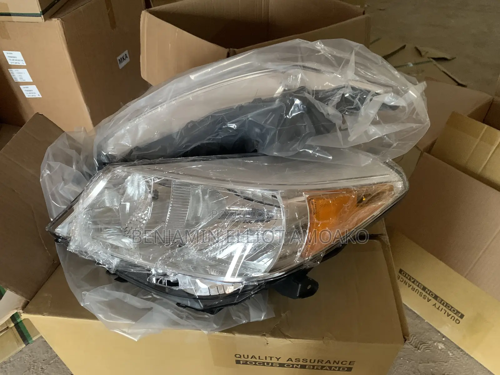 Toyota Vitz 2012-2014 Headlights in Abossey Okai - Vehicle Parts ...