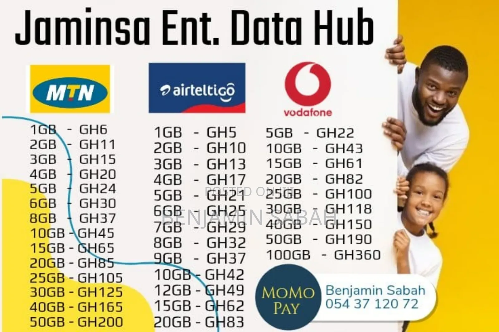 Data Bundle - MTN at Telecel, Airteltigo Vodafone in Ashaiman Municipal ...