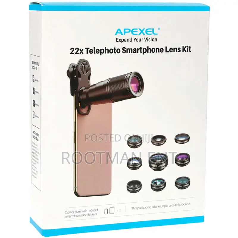 Apexel Professional Macro Phone Camera Lens Zoom Telephoto Lens in ...