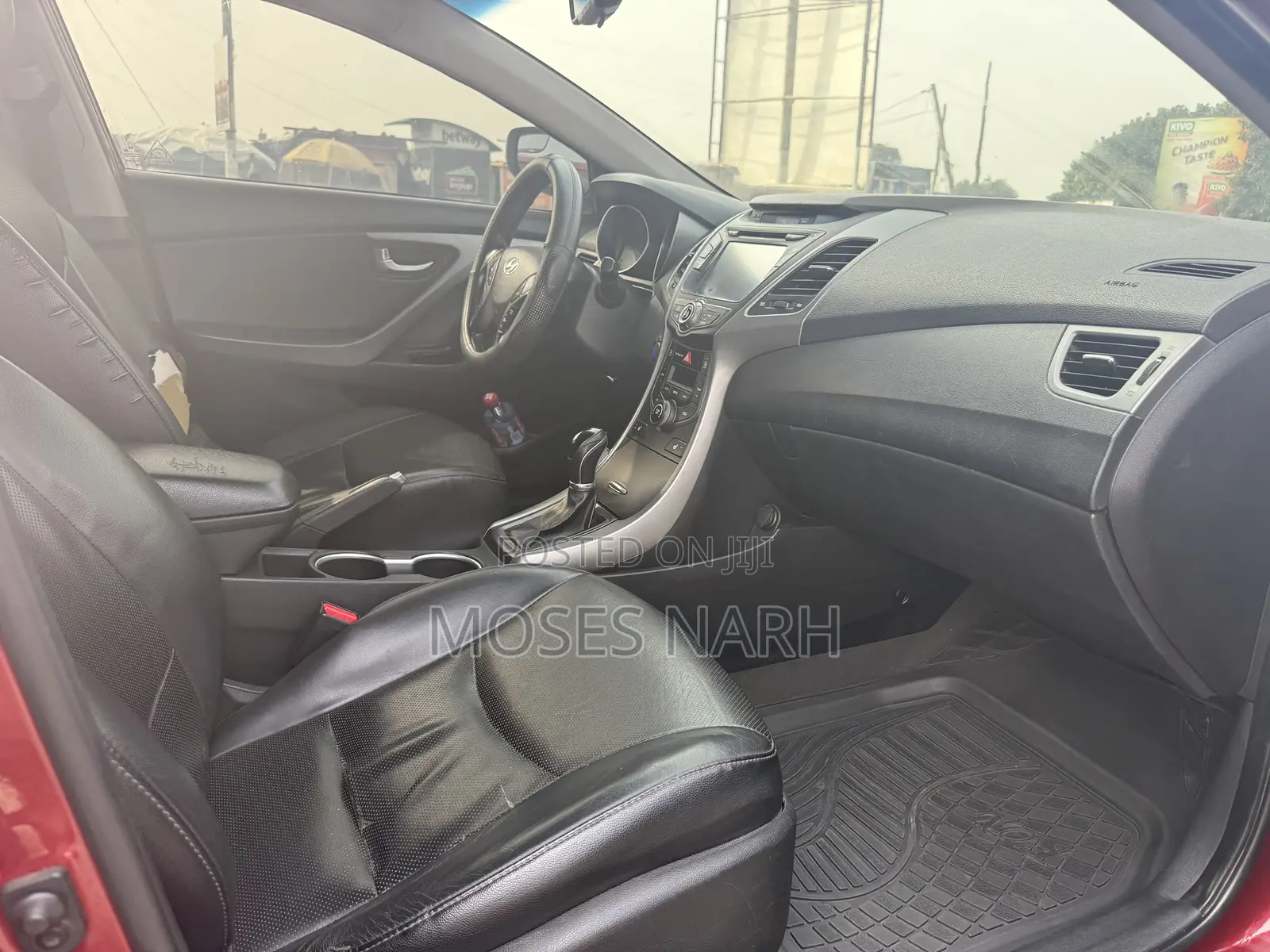 Hyundai Elantra Limited 4dr Sedan (1.8L 4cyl 6A) 2015 Red in Dansoman ...