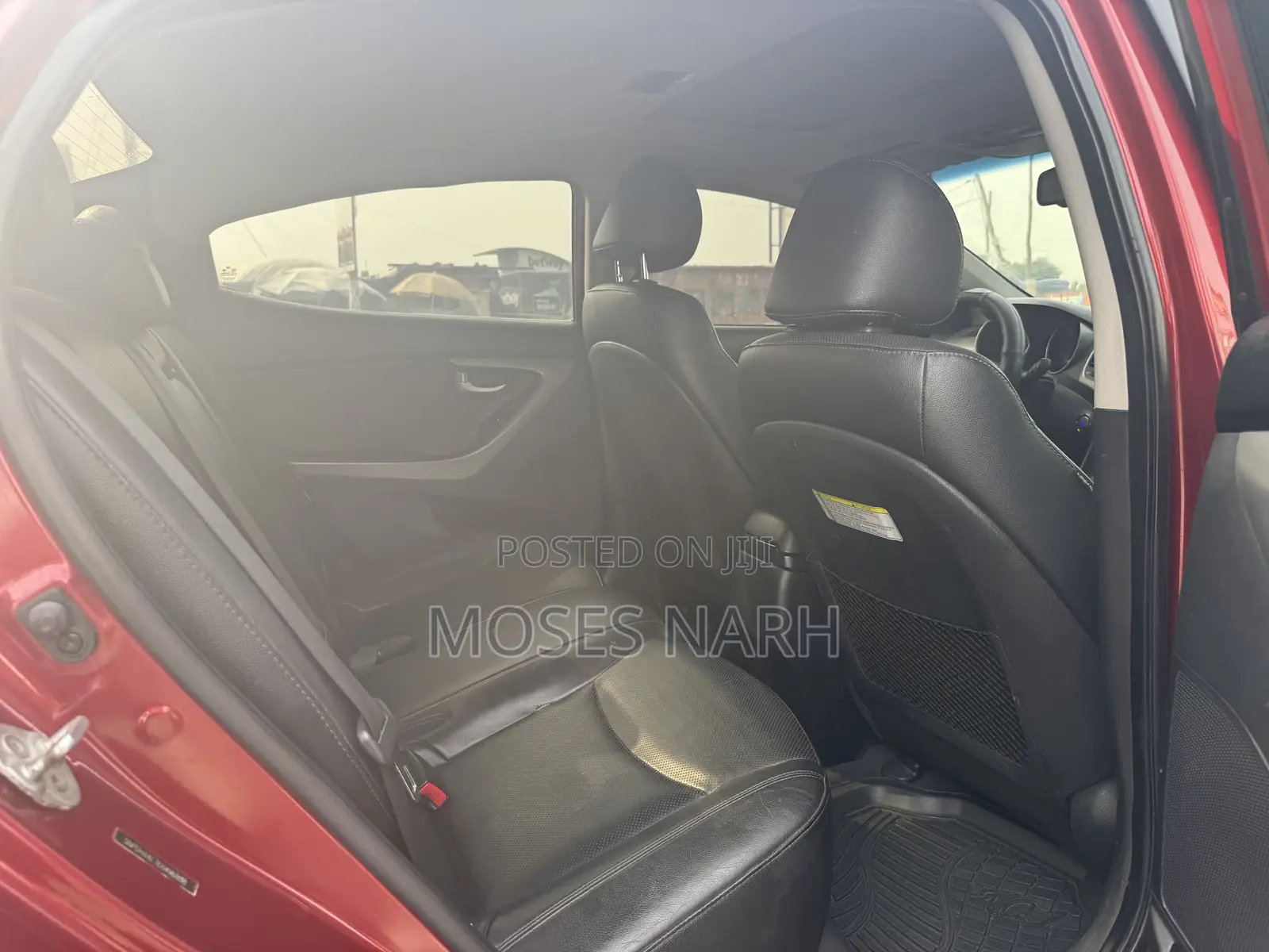 Hyundai Elantra Limited 4dr Sedan (1.8L 4cyl 6A) 2015 Red in Dansoman ...