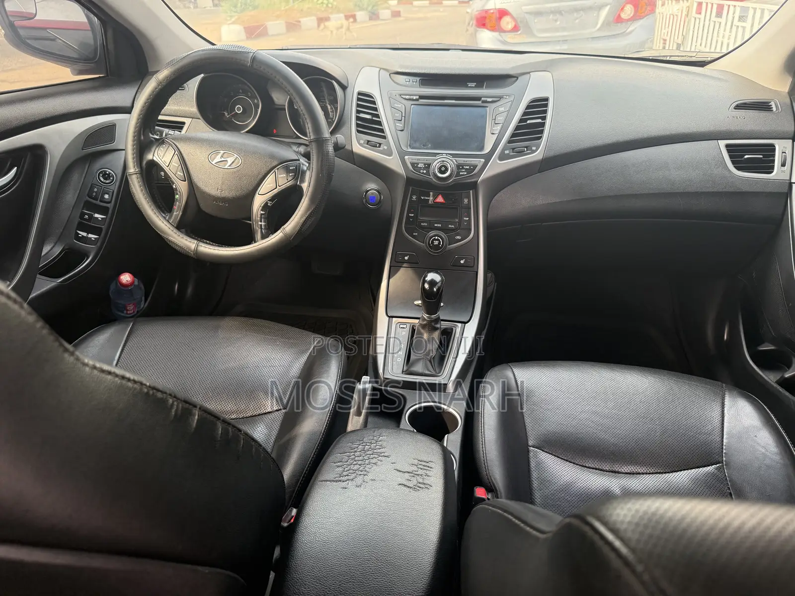 Hyundai Elantra Limited 4dr Sedan (1.8L 4cyl 6A) 2015 Red in Dansoman ...