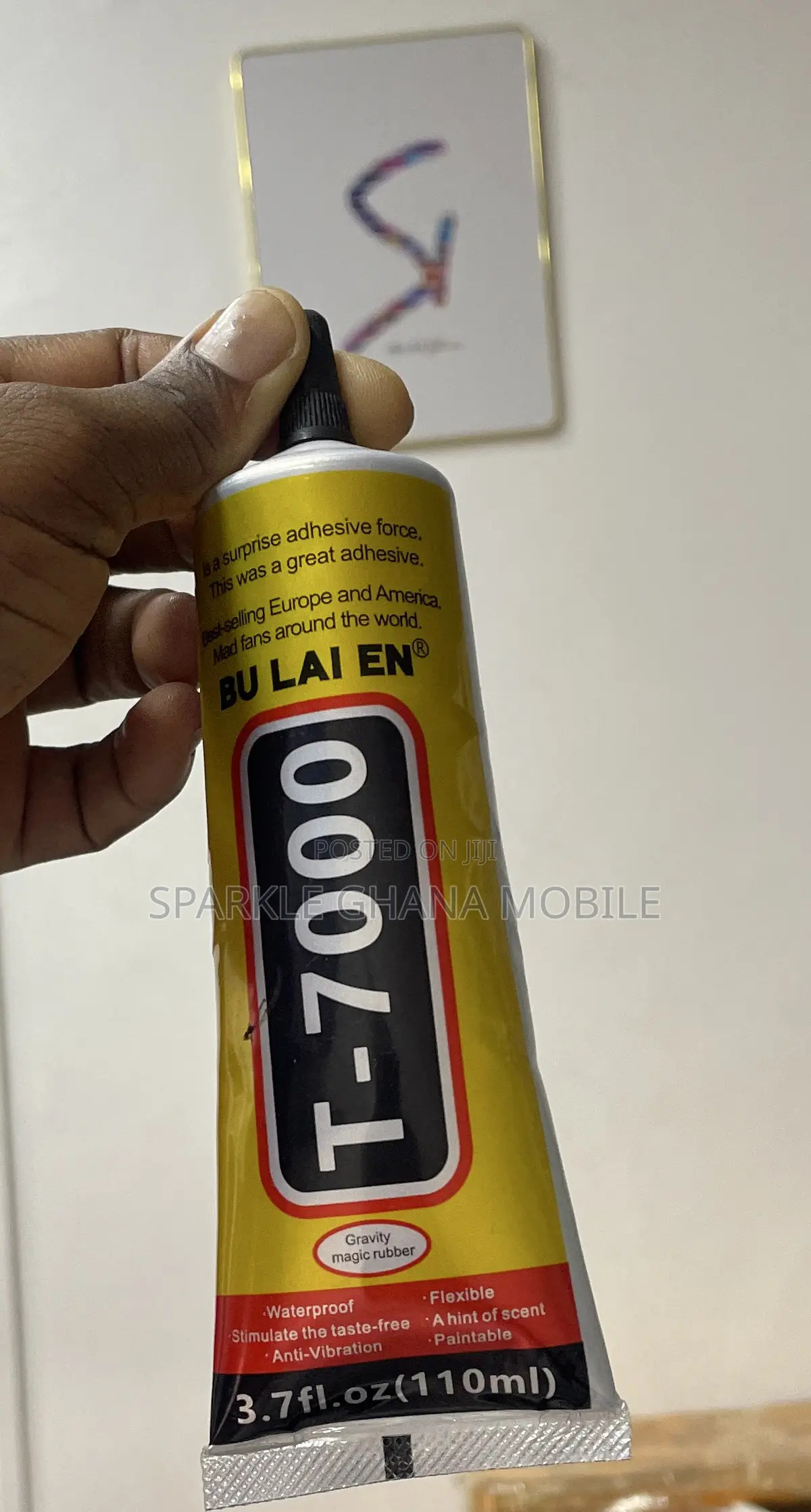 Bu Lai en T-700 Adhesive Force Glue (Black) in Circle - Hardware ...