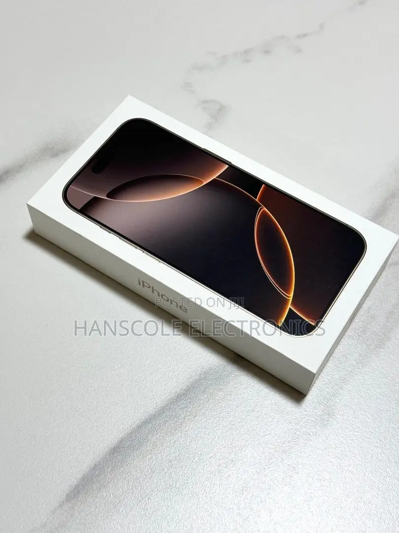 New Apple iPhone 16 Pro Max 512 GB Gold in Accra Metropolitan - Mobile ...