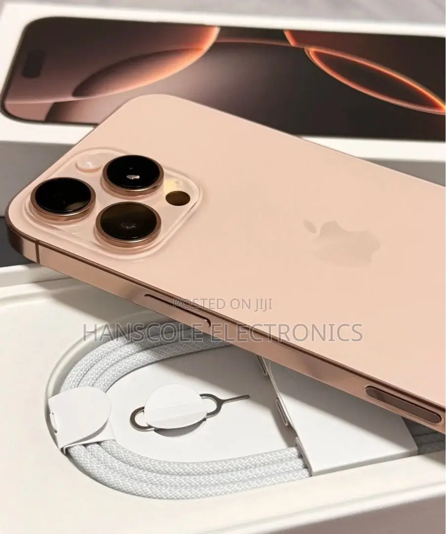 New Apple iPhone 16 Pro Max 512 GB Gold in Accra Metropolitan - Mobile ...