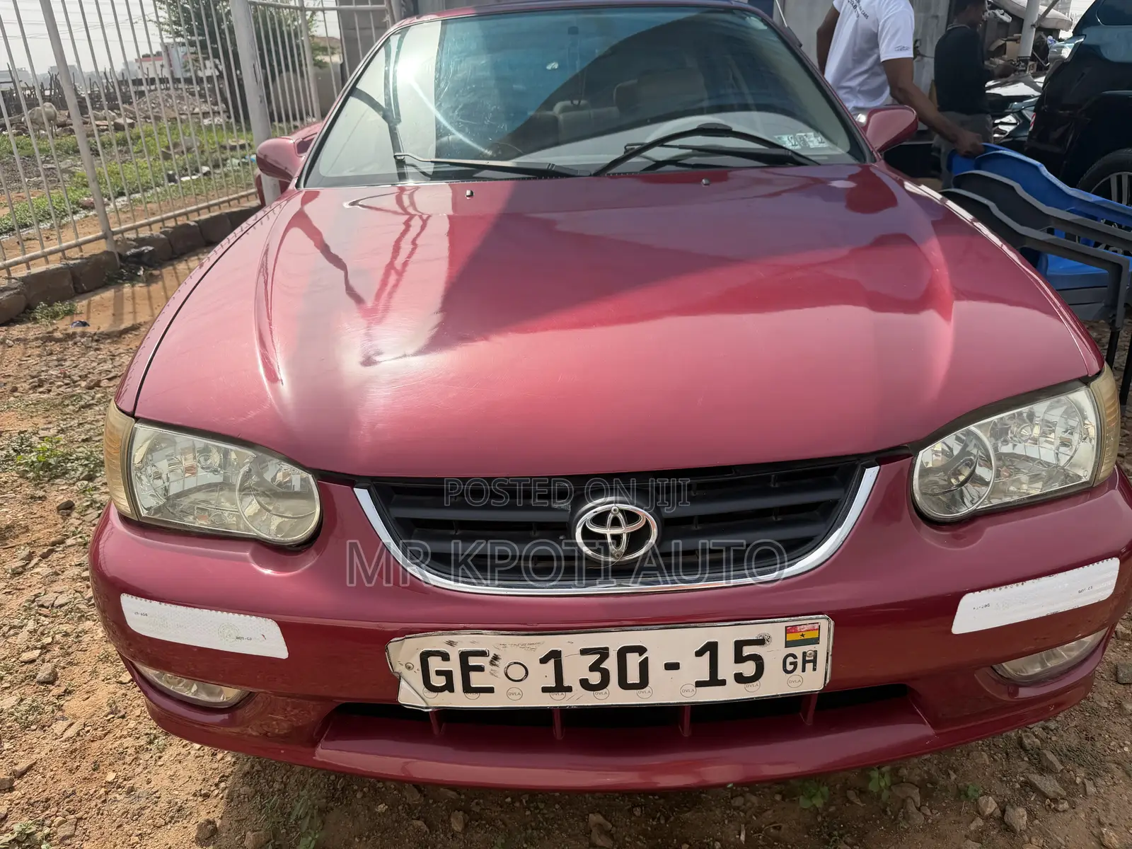 Toyota Corolla 2002 Red in Accra Metropolitan - Cars, Mr Kpoti Auto ...