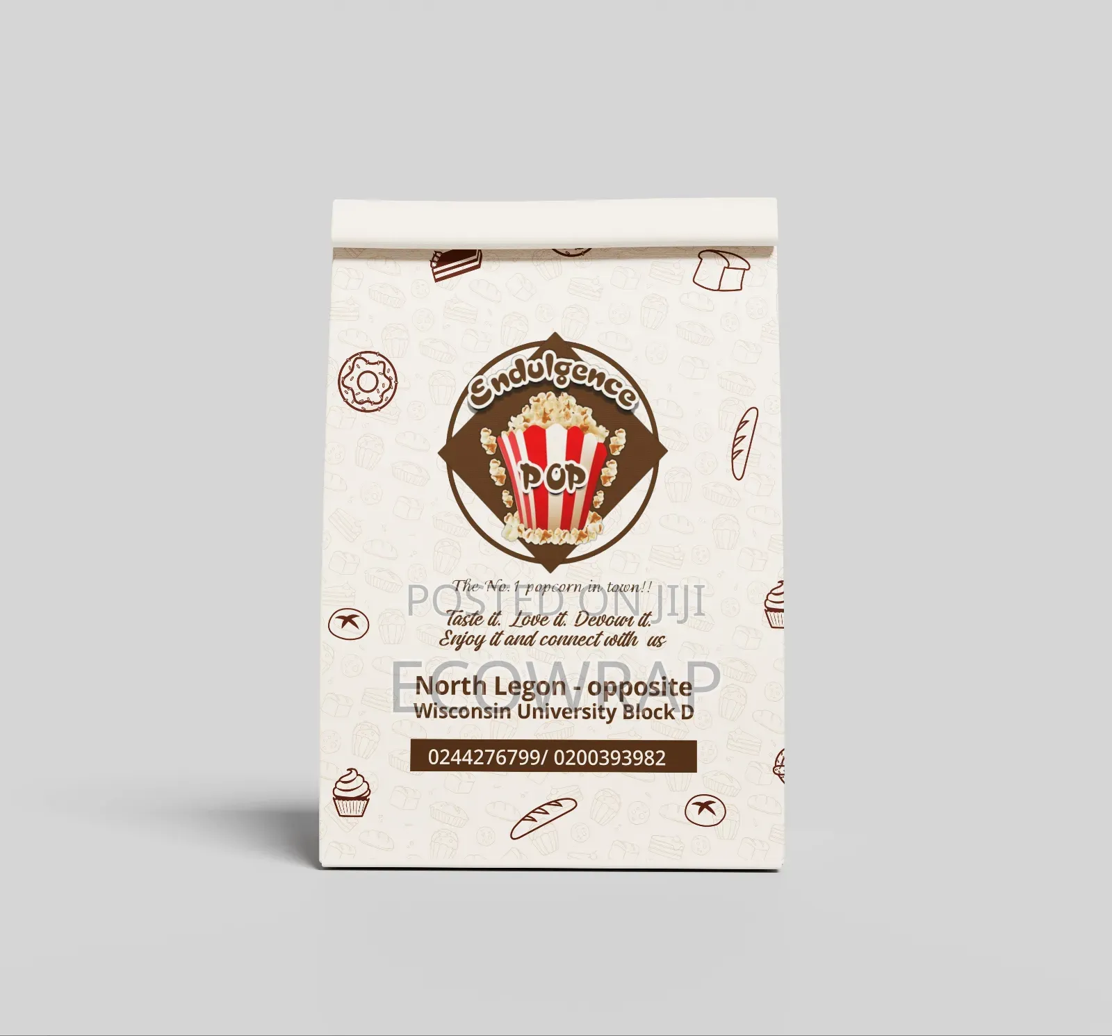 Customized Paper Bags For Sales in Dome - Printing Services, Ecowrap ...